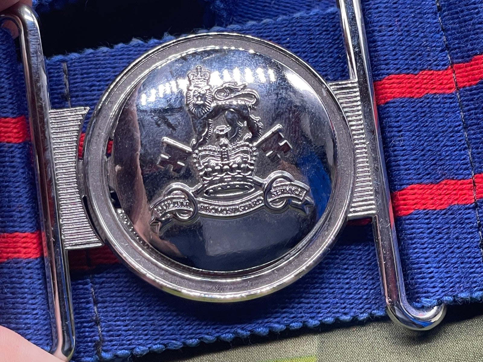 Original British Army Adjutant Generals Corps Stable Belt - 52" Waist ...
