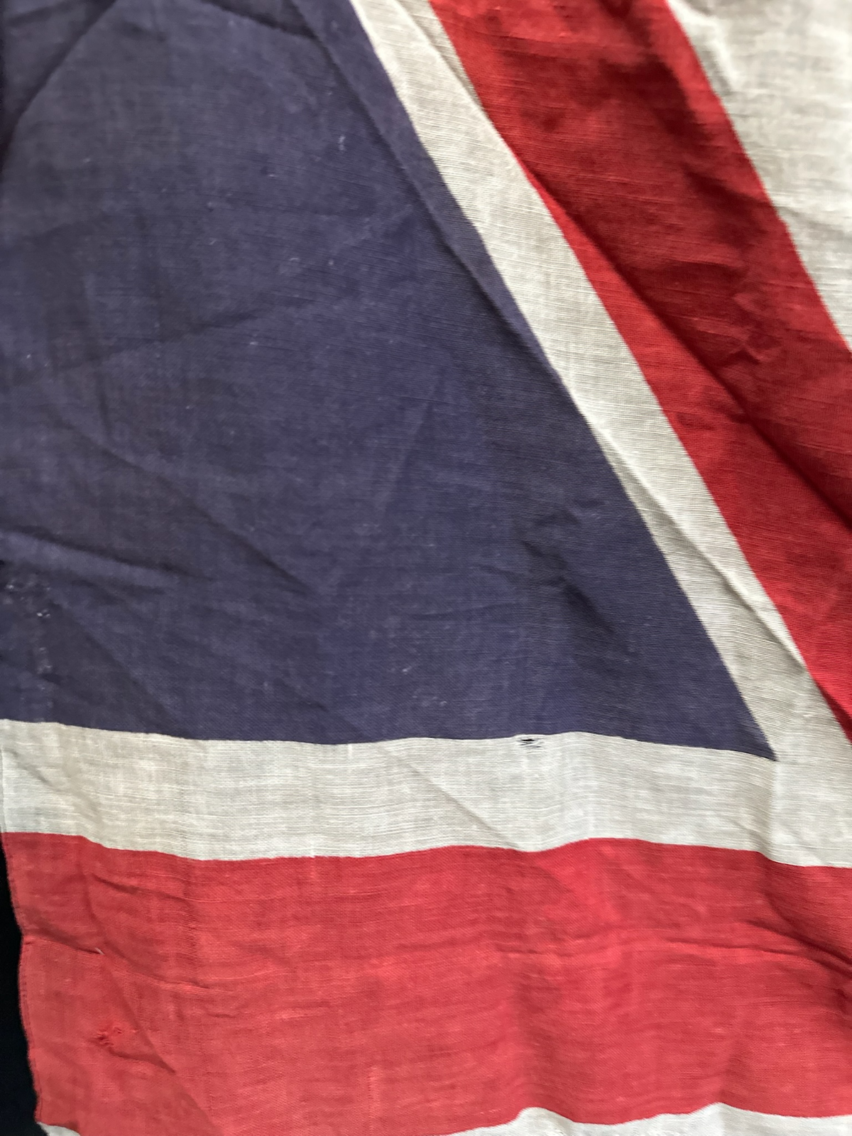 Original WW2 British Army / Home Front Union Jack Cotton Printed Flag ...