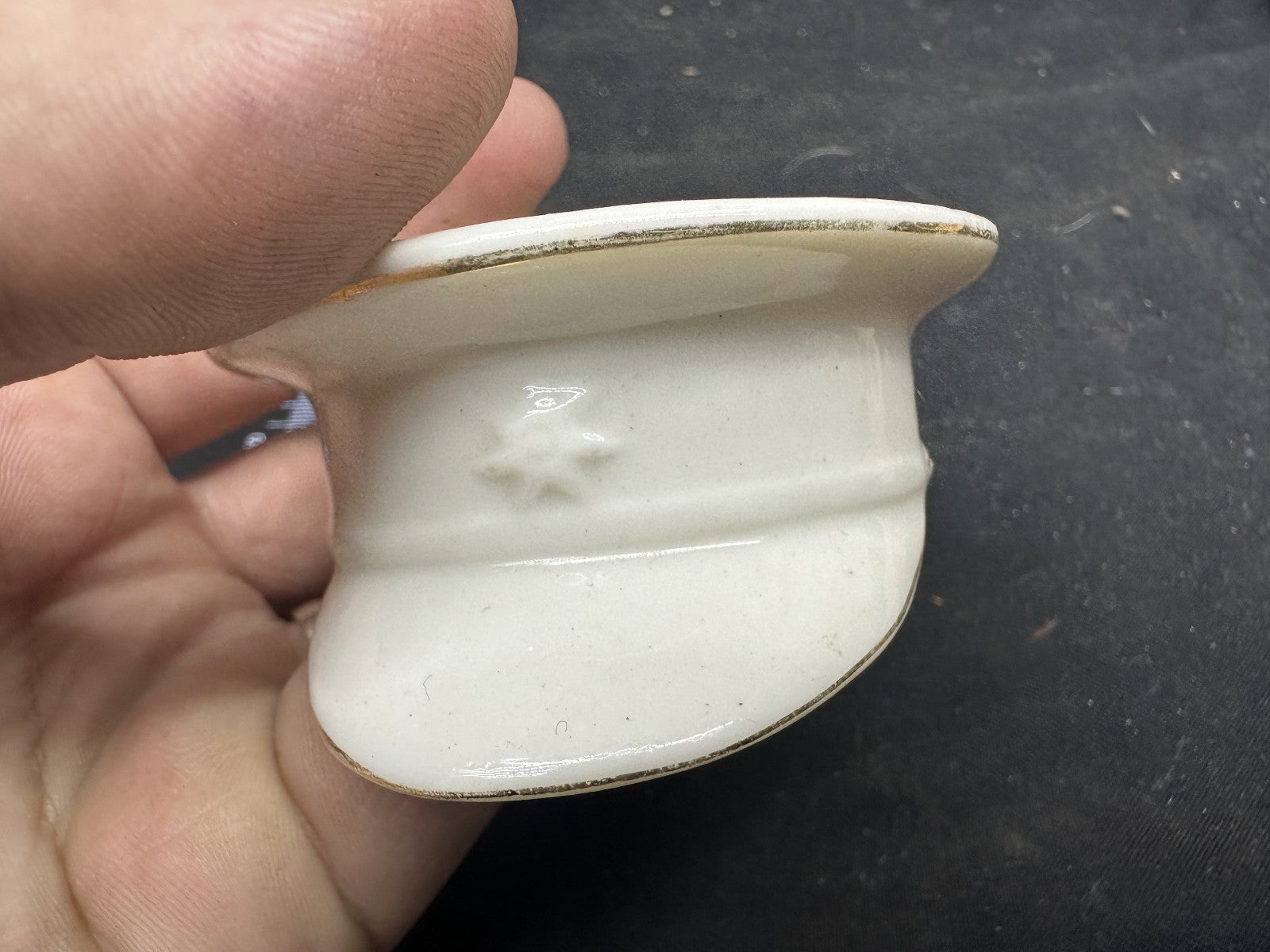 Genuine WW1 Crested China Peaked Officers Cap Hat - Wimborne | For Sale ...