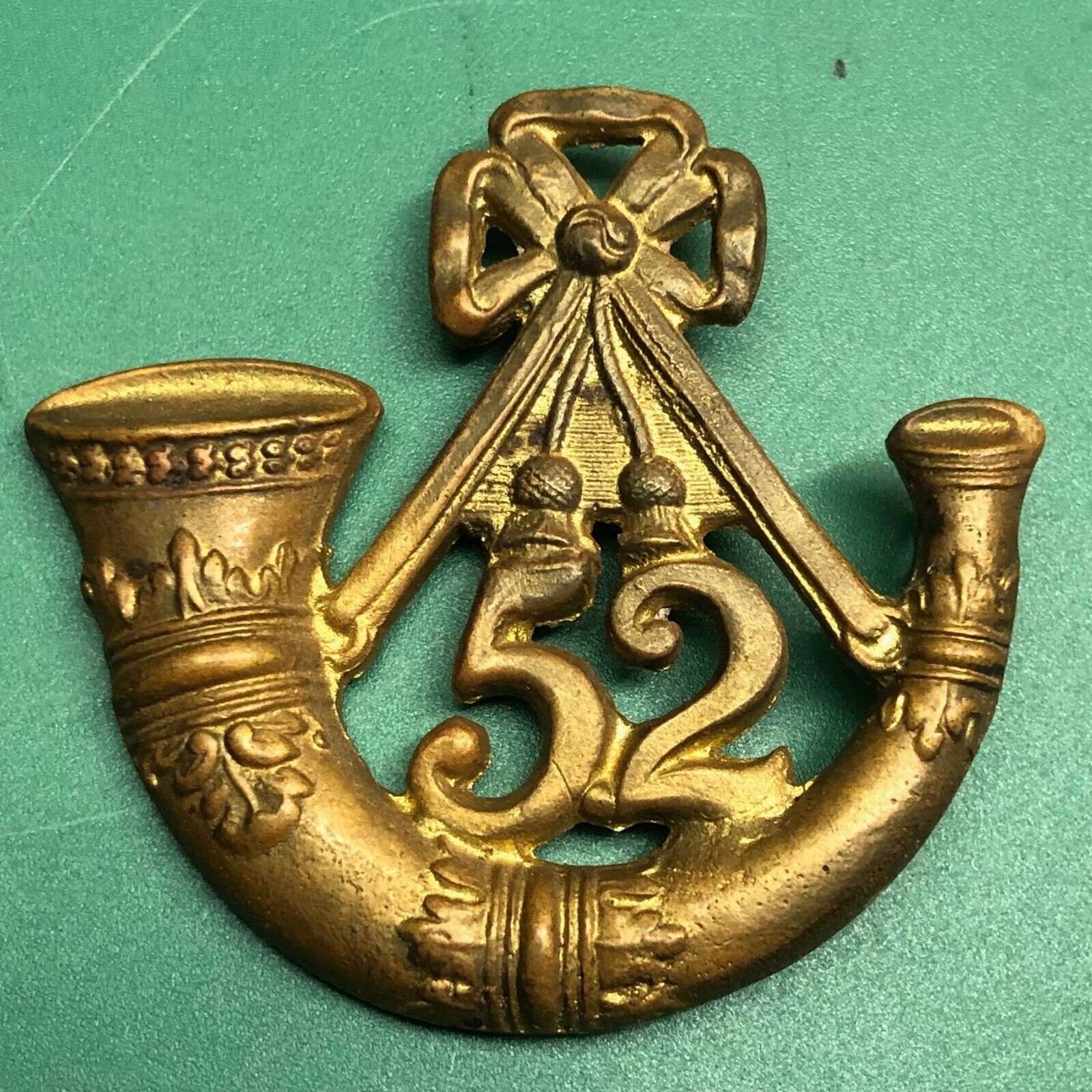 British Army Cap Badge - 52nd Regiment Oxfordshire