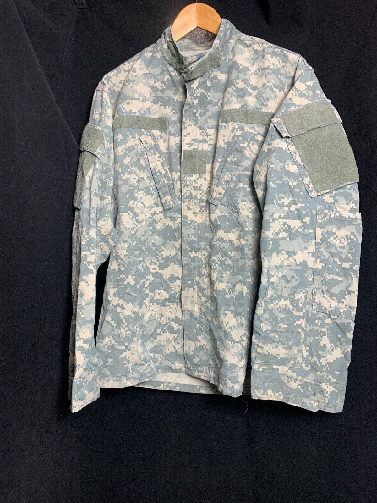 US Army Issue ACU Digicam Digital Camouflage Ripstop Shirt - Medium ...