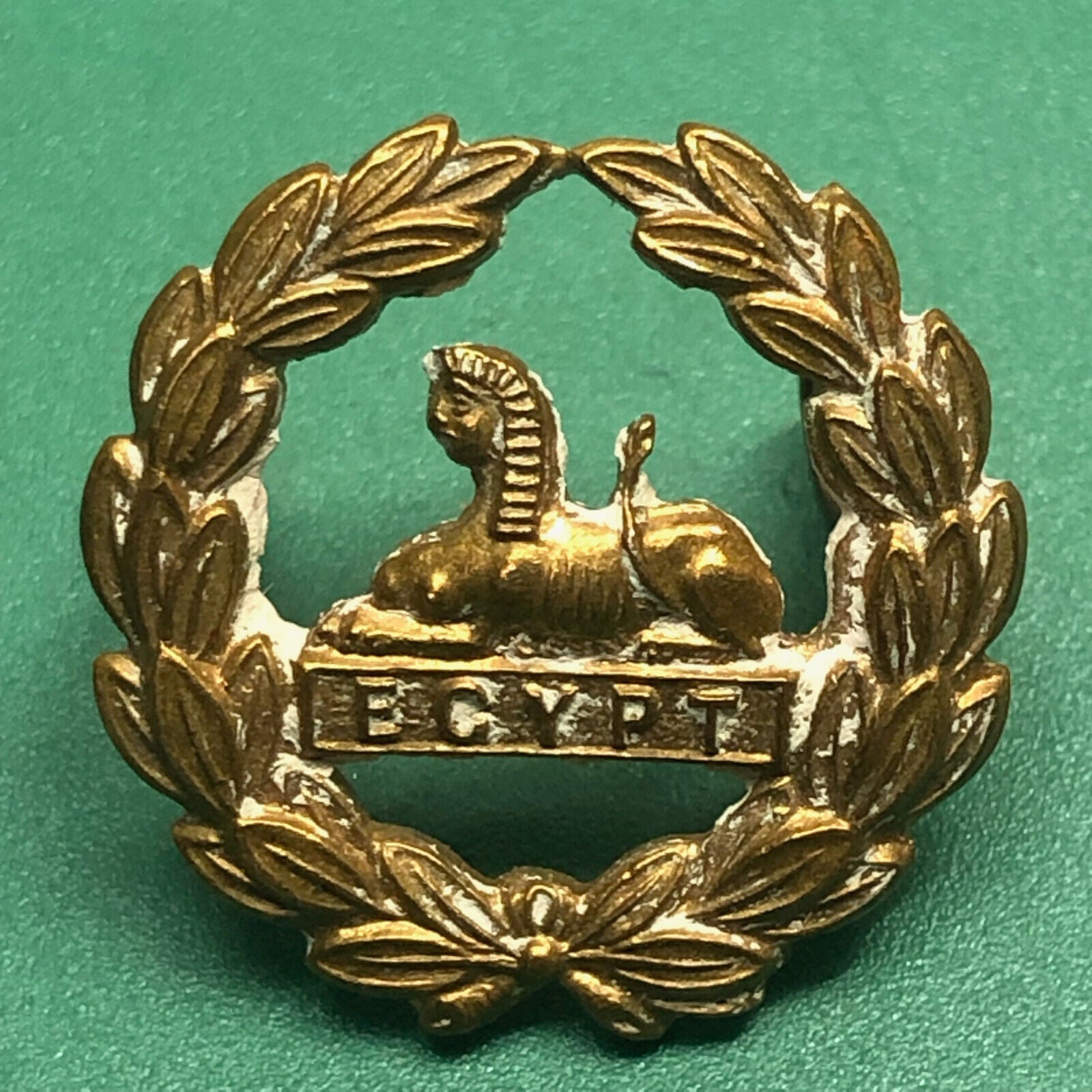 Original WW1/WW2 British Army Gloucestershire Regiment Back Cap Badge ...
