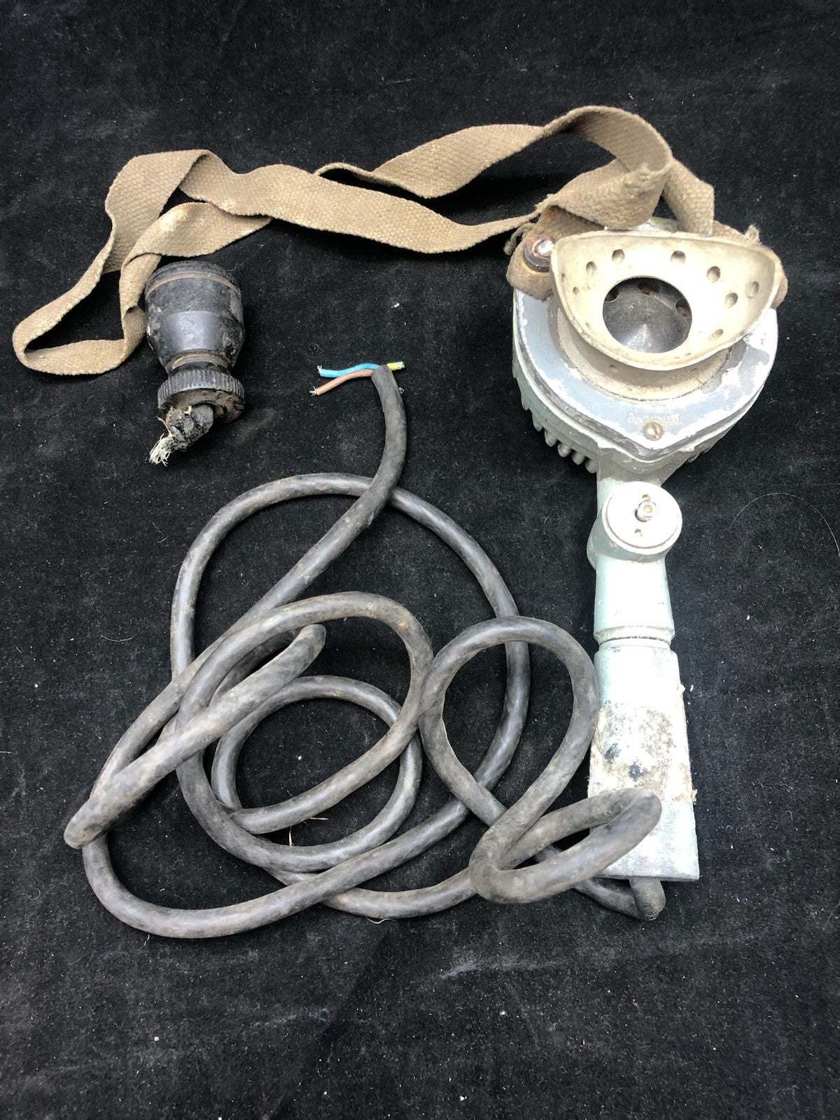 Original WW2 British Army TANNOY Hand-held Microphone for Tanks / Ship