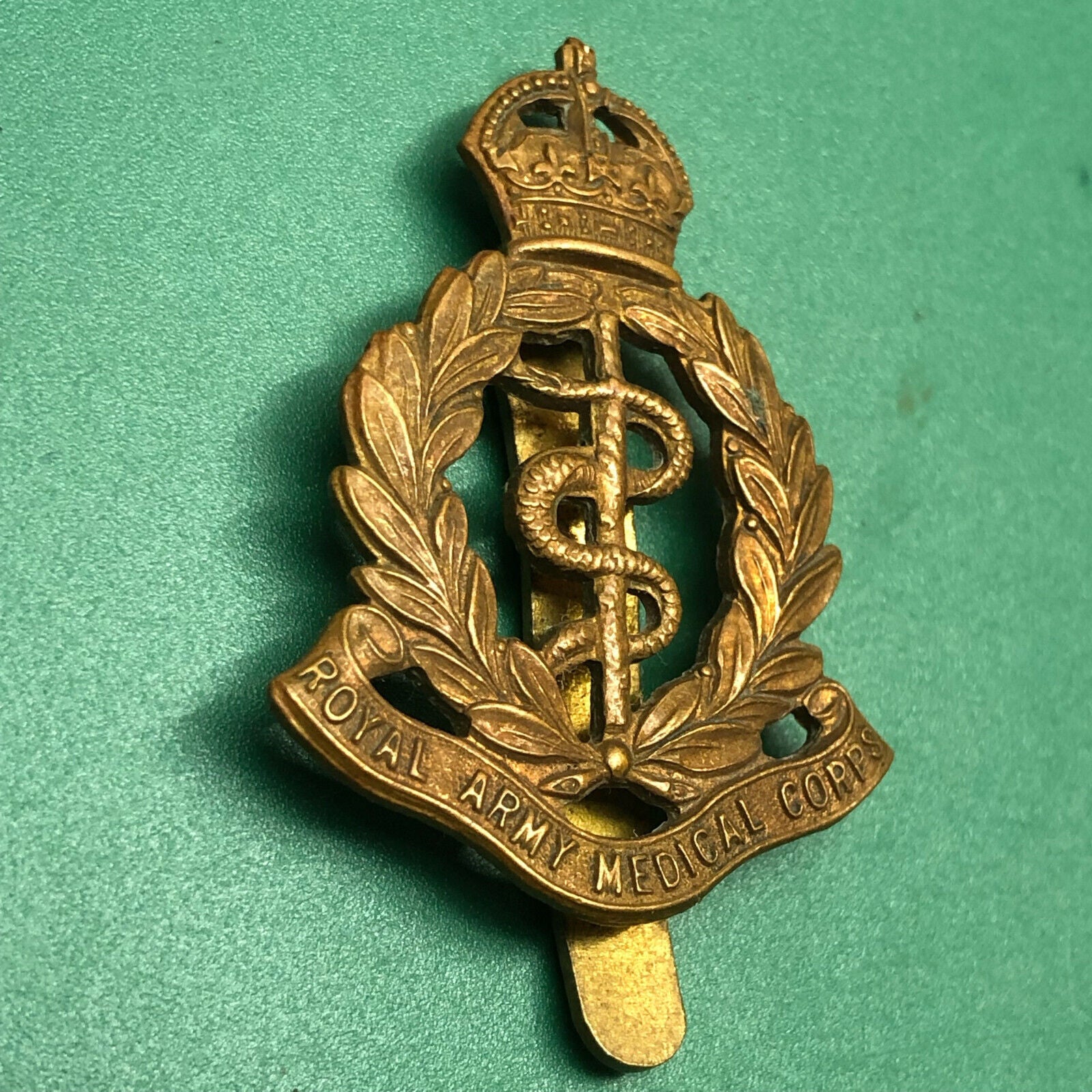 Original WW2 British Army Royal Army Medical Corps RAMC Cap Badge | For ...