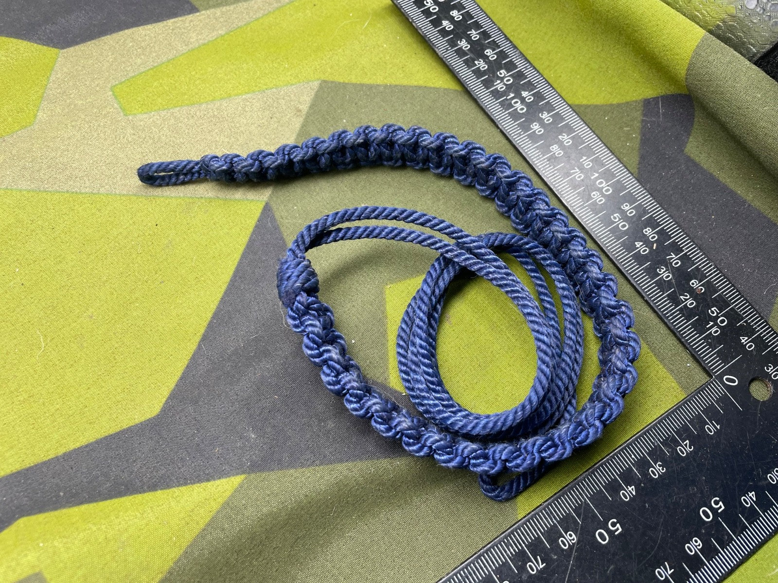 Original British Army Whistle Lanyard in Blue | For Sale | The ...