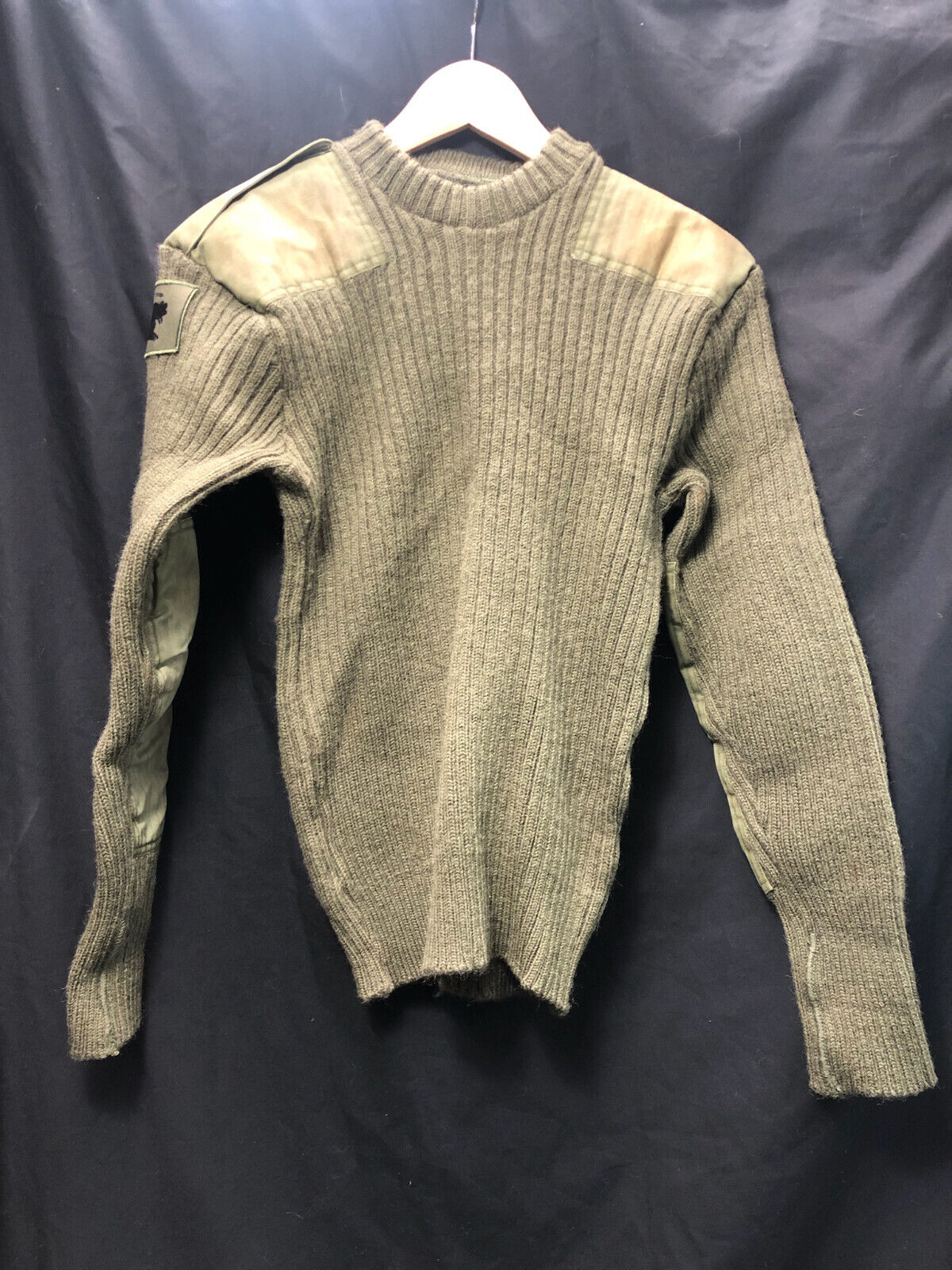 British Military Surplus Commando Pull Over Army Jumper - Size 88cm ...