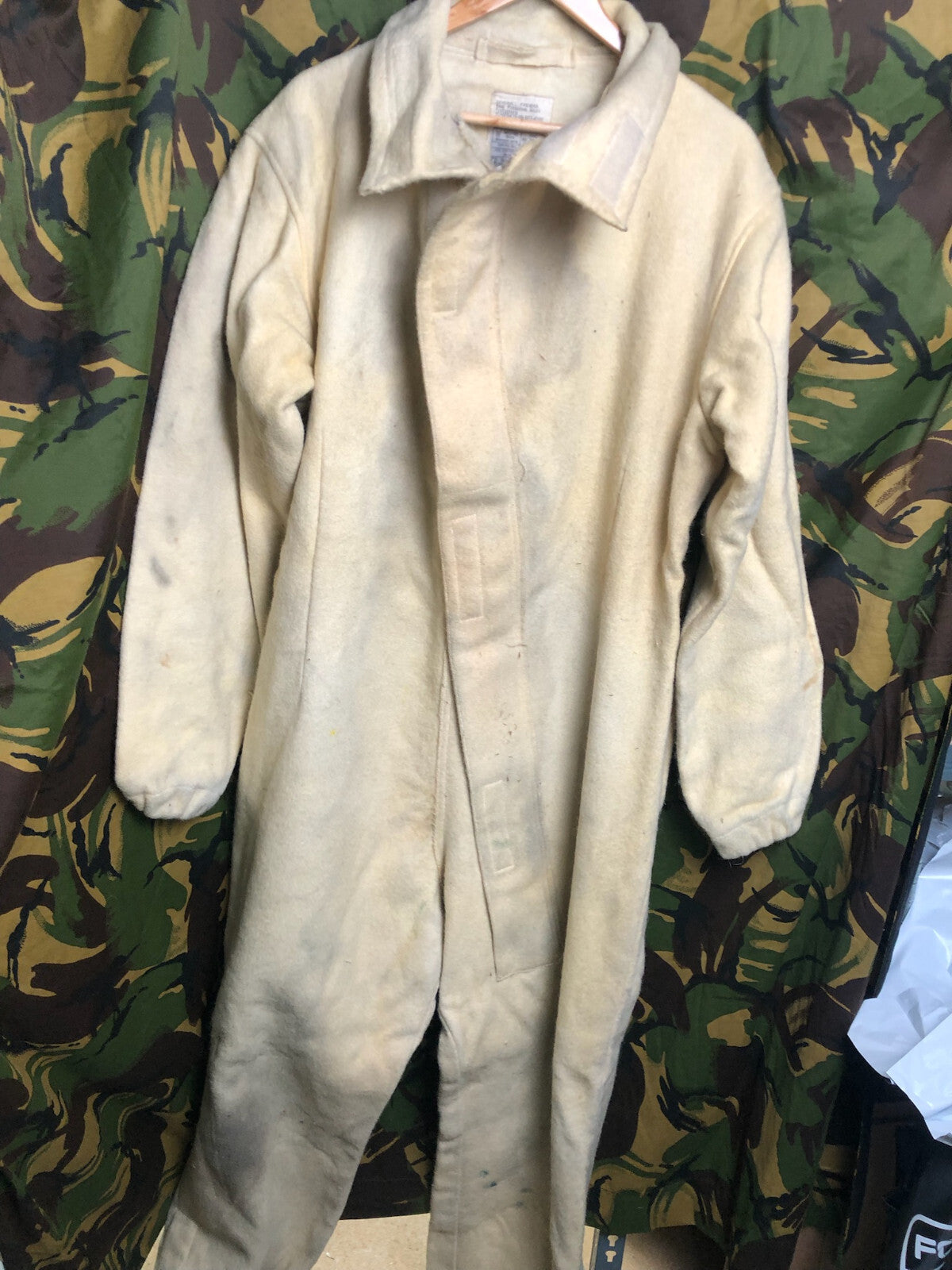 Coverall Suit British Army Royal Navy Fireman Heat Protective Ships Fi
