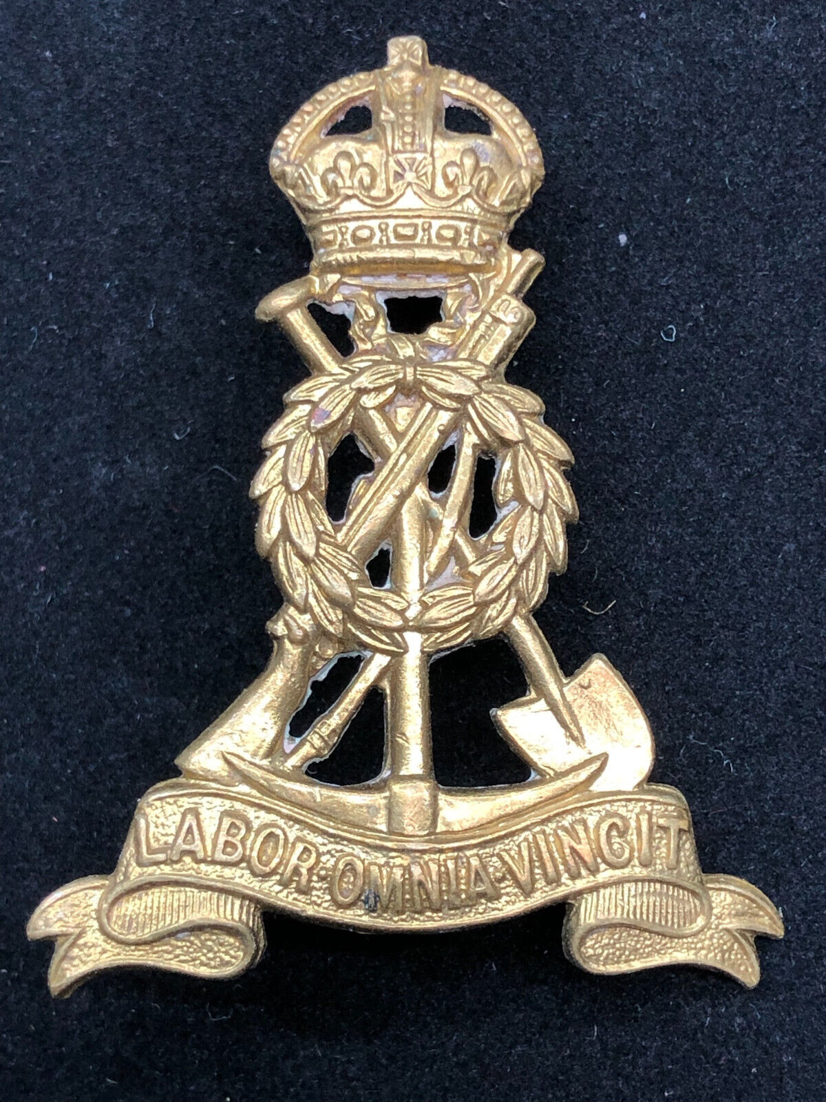 Original WW2 British Army Labour Corps Cap Badge | For Sale | The ...