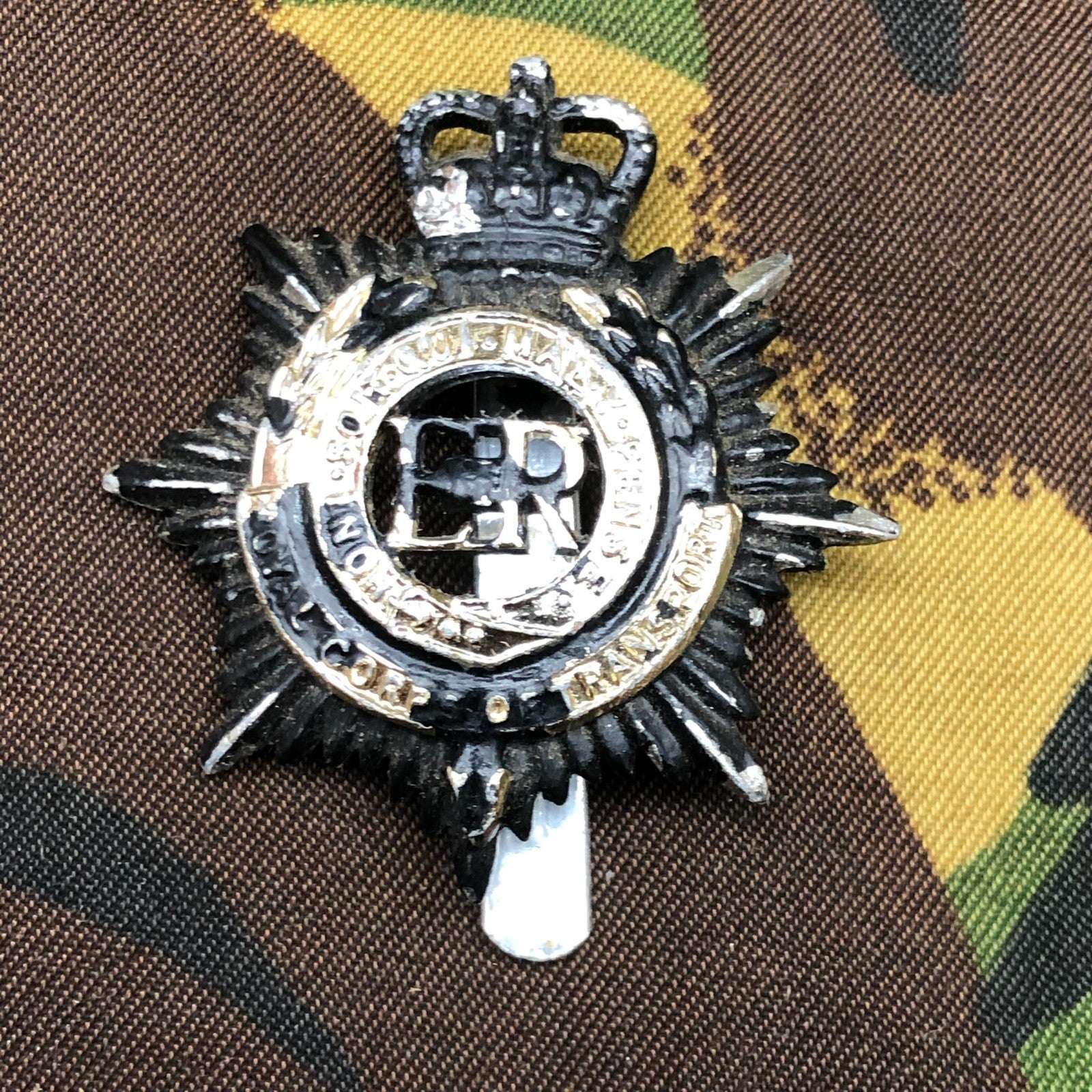 Genuine British Army Staybrite Cap Badge - RCT Royal Corps of Transport ...
