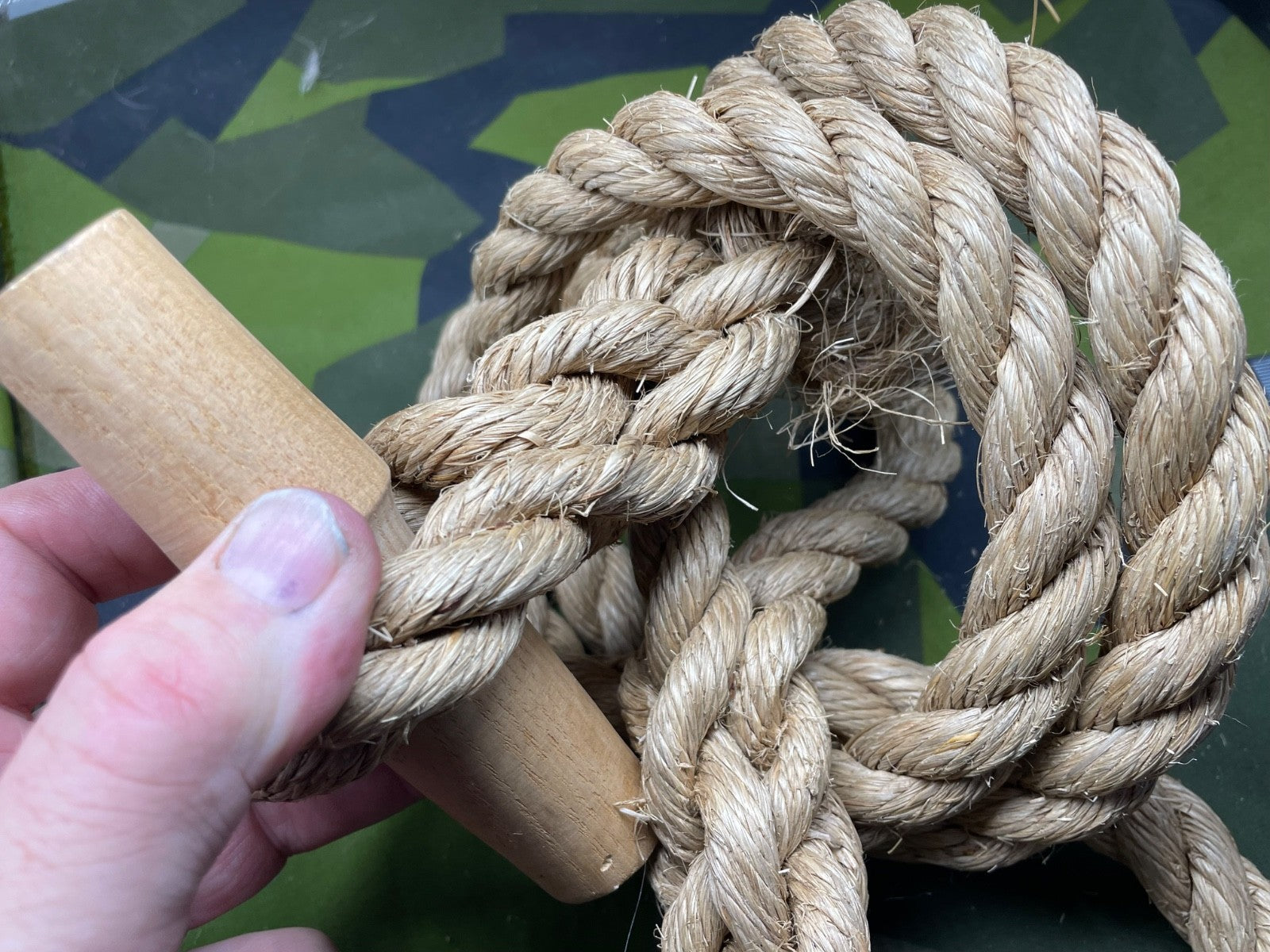 British Army WW2 Paratrooper's Toggle Rope | For Sale | The Militaria Shop