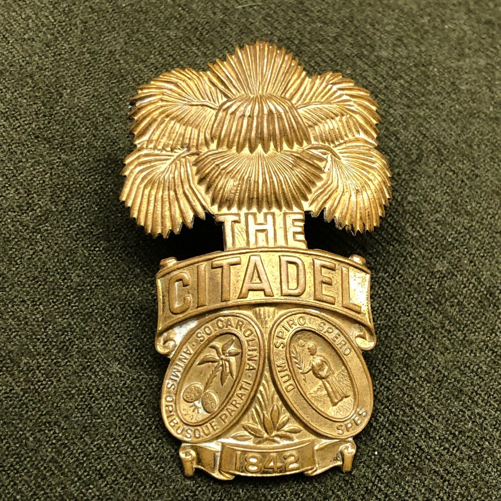 The Citadel Military Academy Hat Badge | For Sale | The Militaria Shop