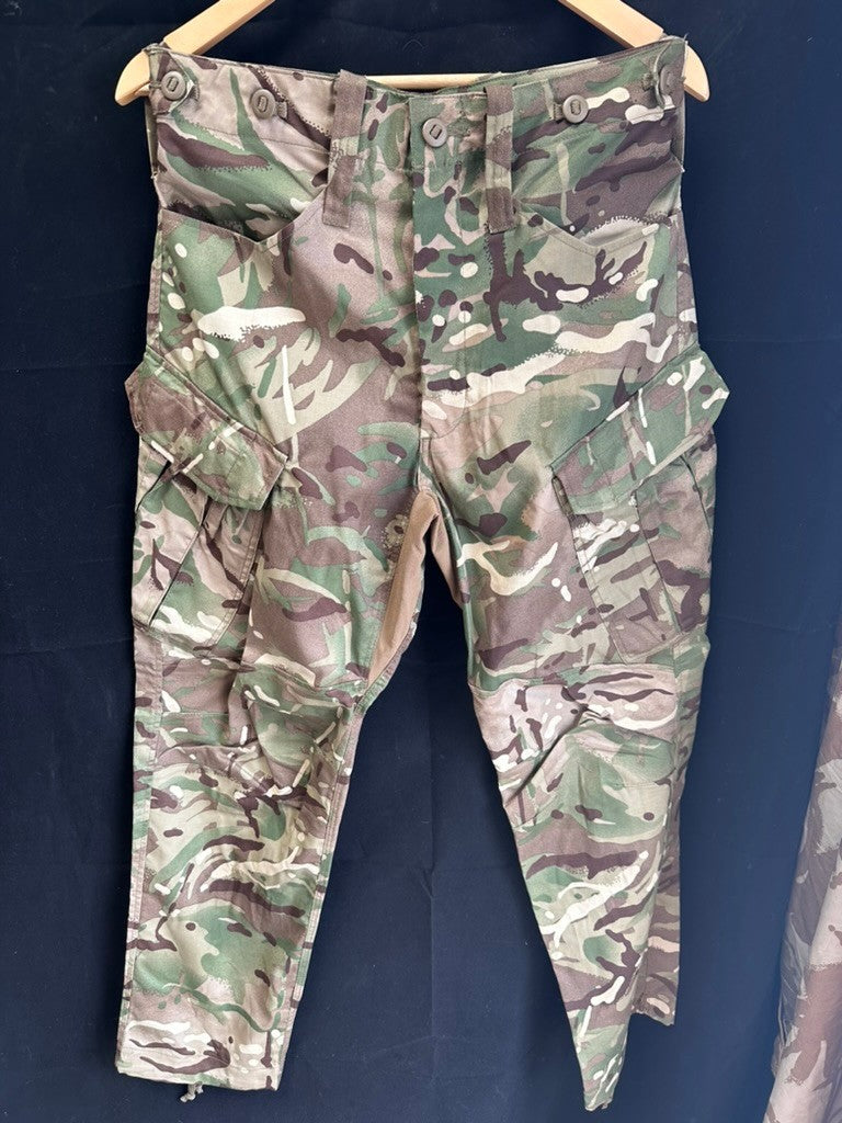 British Army Surplus Grade 1 MTP 23 Combat Trousers -- Size 80/80/95 ...