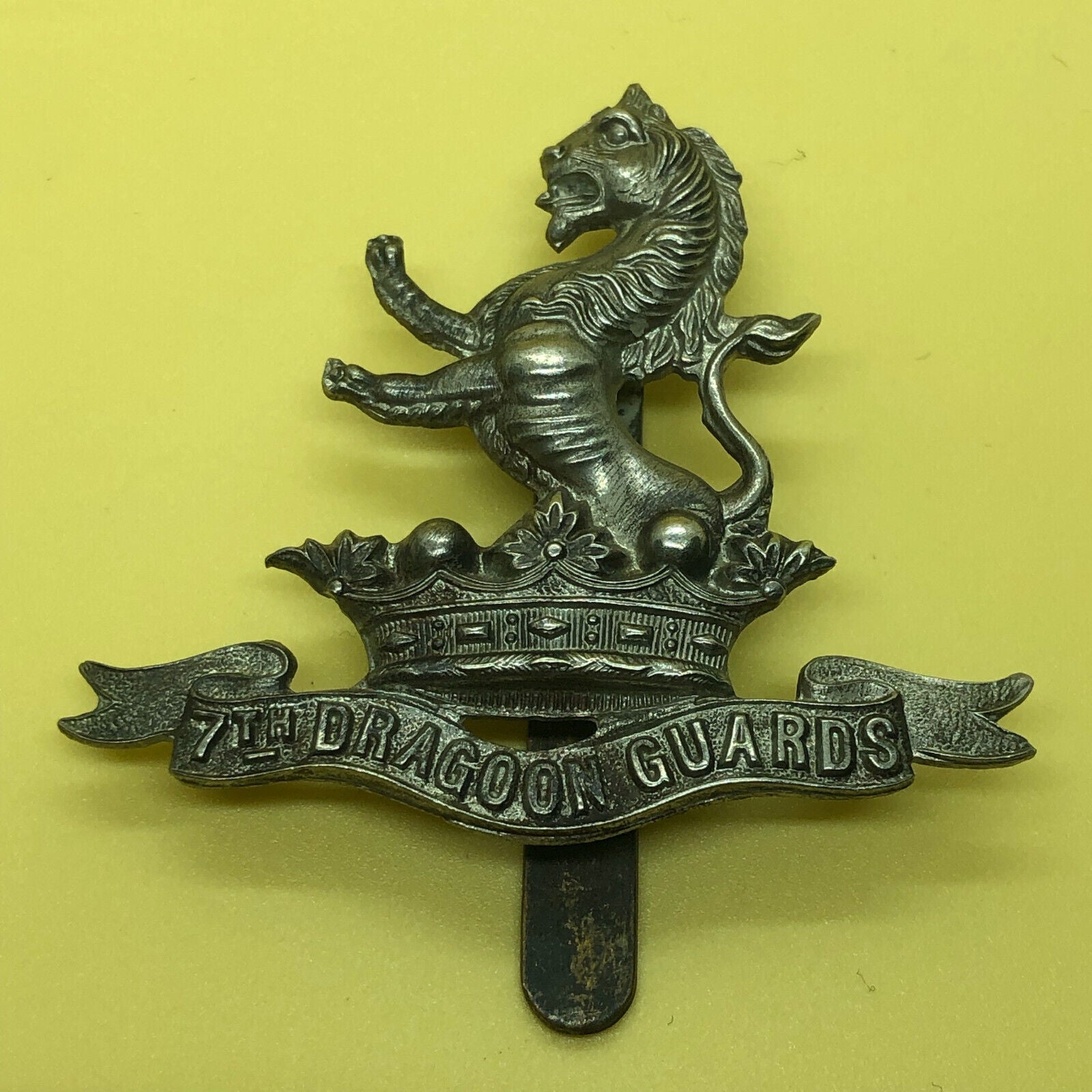 Original WW1 British Army 7th Dragoon Guards Cap Badge | For Sale | The ...