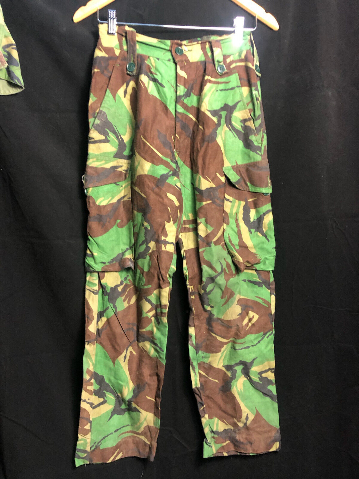 Genuine British Army DPM Pattern Camouflaged Combat Trousers - 70/80/96 ...