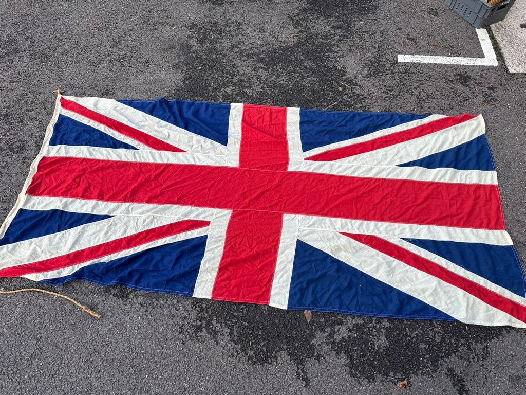 Large Vintage British Army / Navy Union Jack Multi Piece Flag - 1940s ...