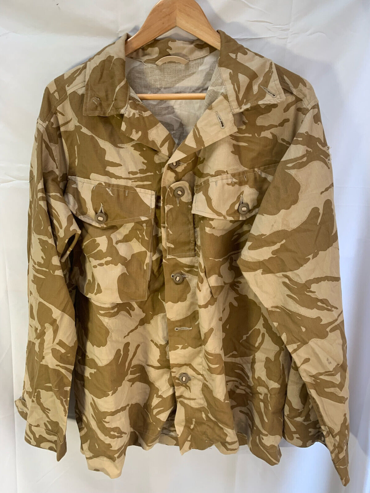 Genuine British Army Desert DPM Combat Tropical Jacket - Size 180/104