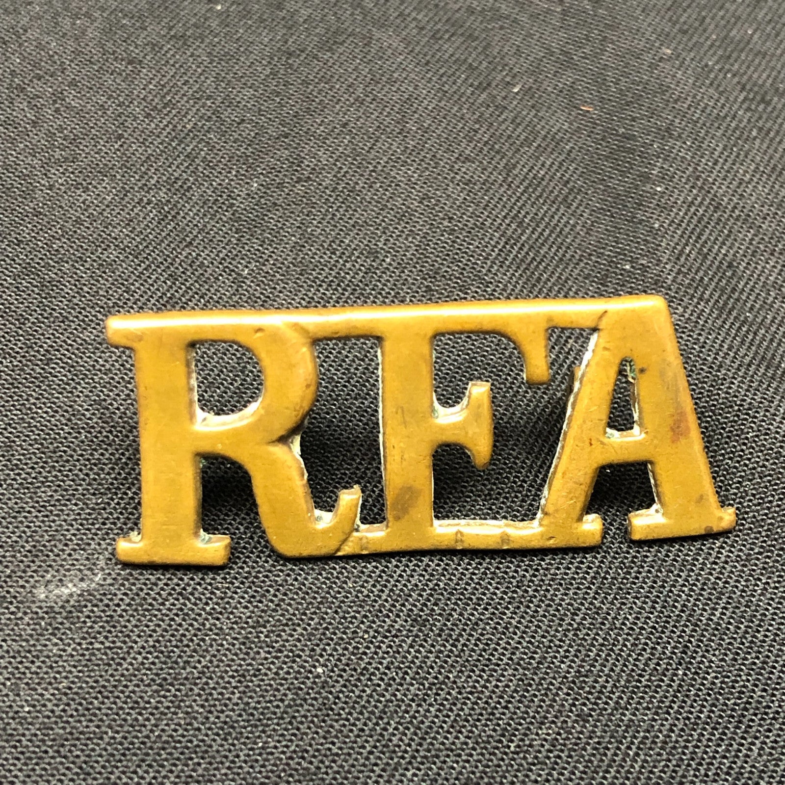Original WW1 British Army RFA Royal Field Artillery Shoulder Title ...