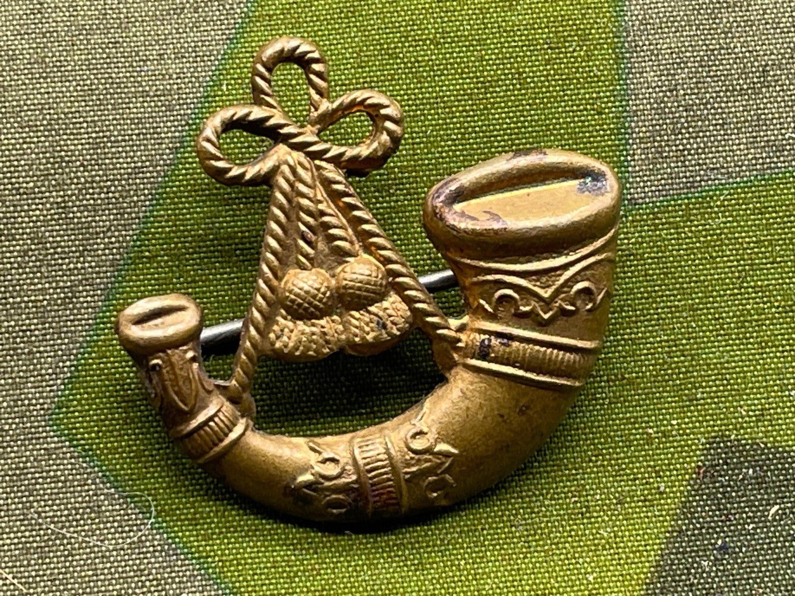 Original WW1 / WW2 British Army - Ox & Bucks Light Infantry Sweetheart ...