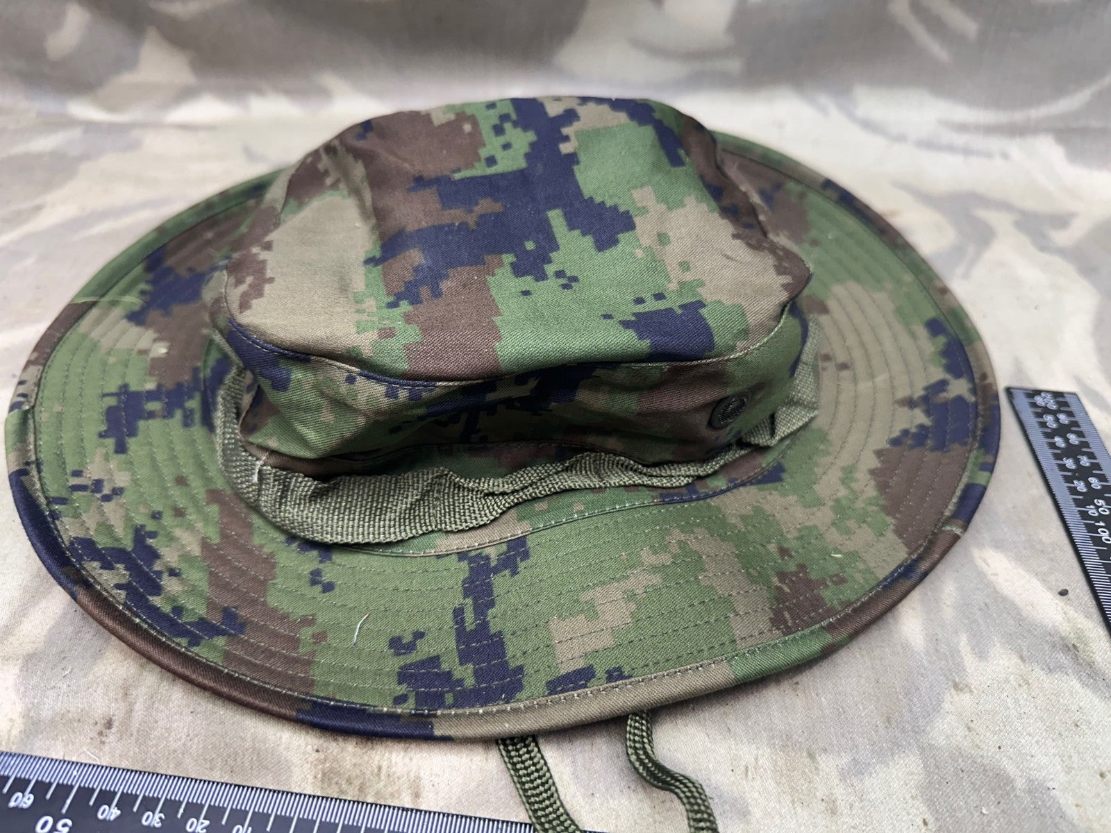 Genuine US Army Jungle Camouflage Boonie Sun Hat Hot Weather Type II ...