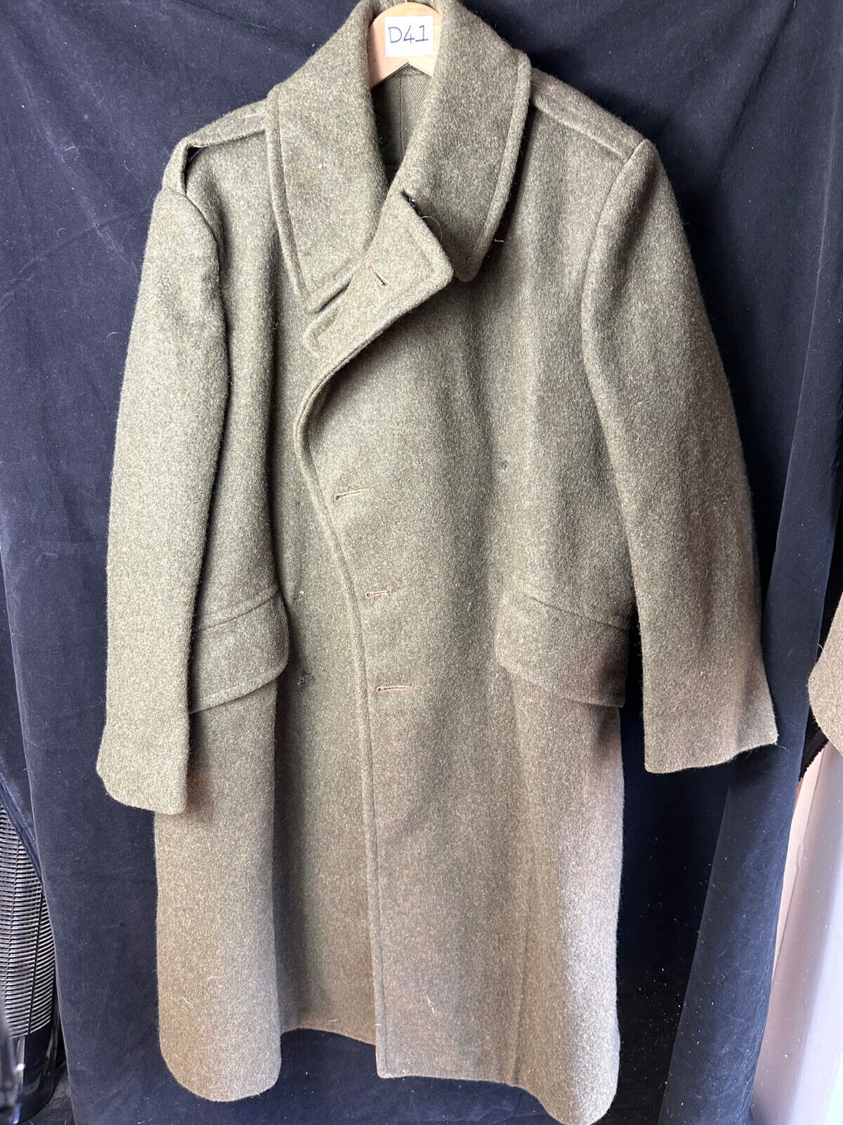 Original WW2 Canadian Army Greatcoat - 1943 Dated - 39" Chest