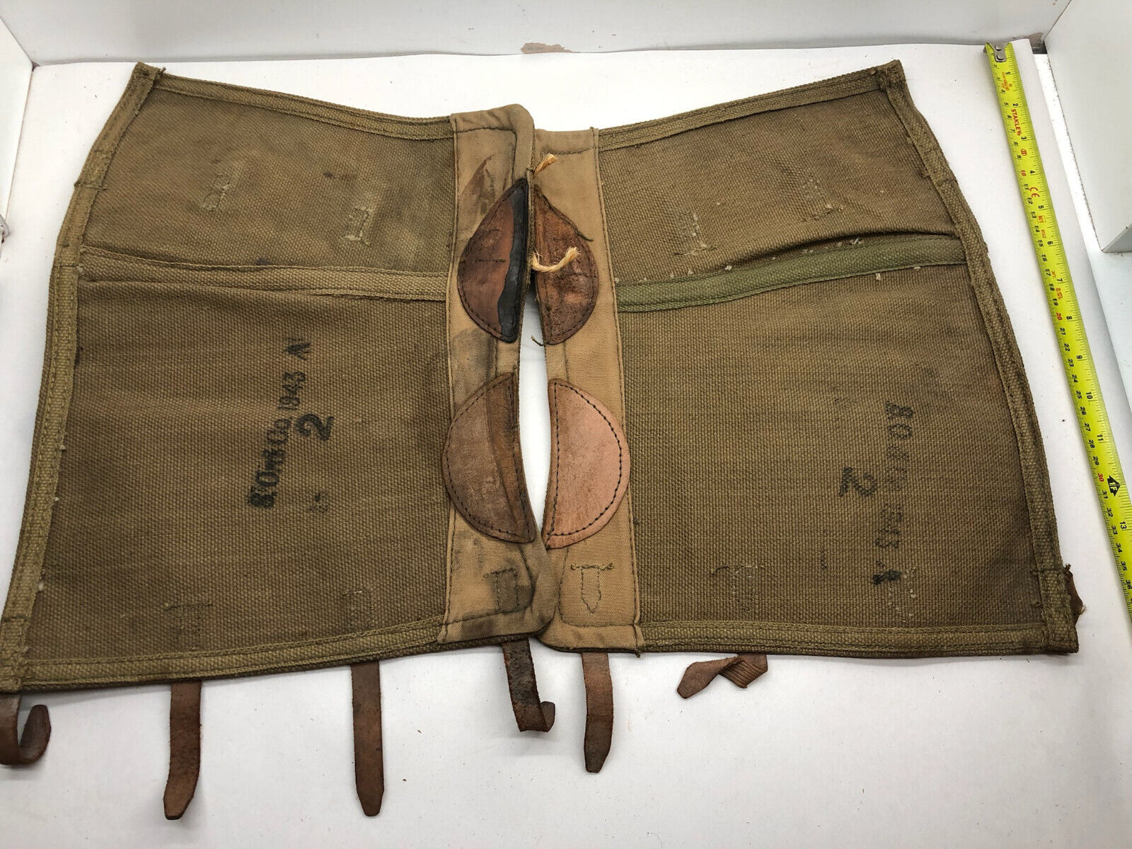 Original WW2 British Army 37 Pattern Despatch Riders High Sided Spats ...
