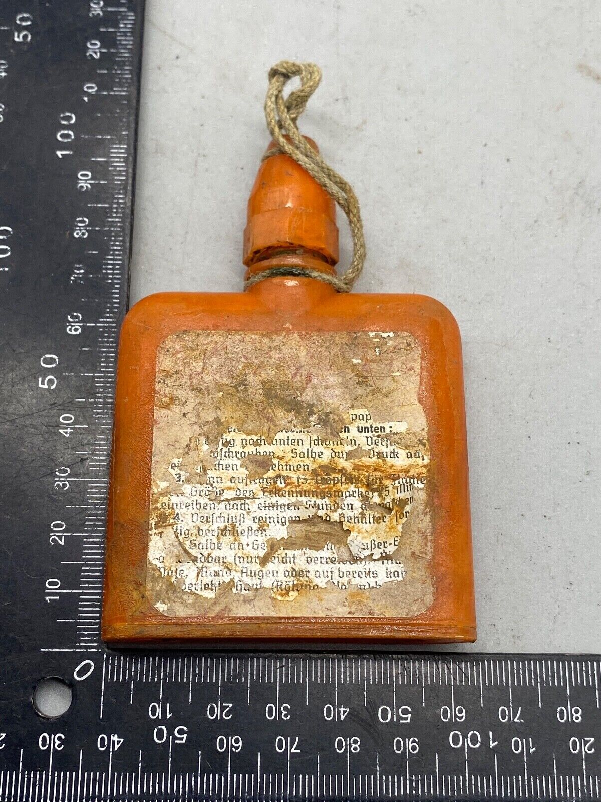 Original WW2 German Decontamination Powder Container (empty) - 1942 ...