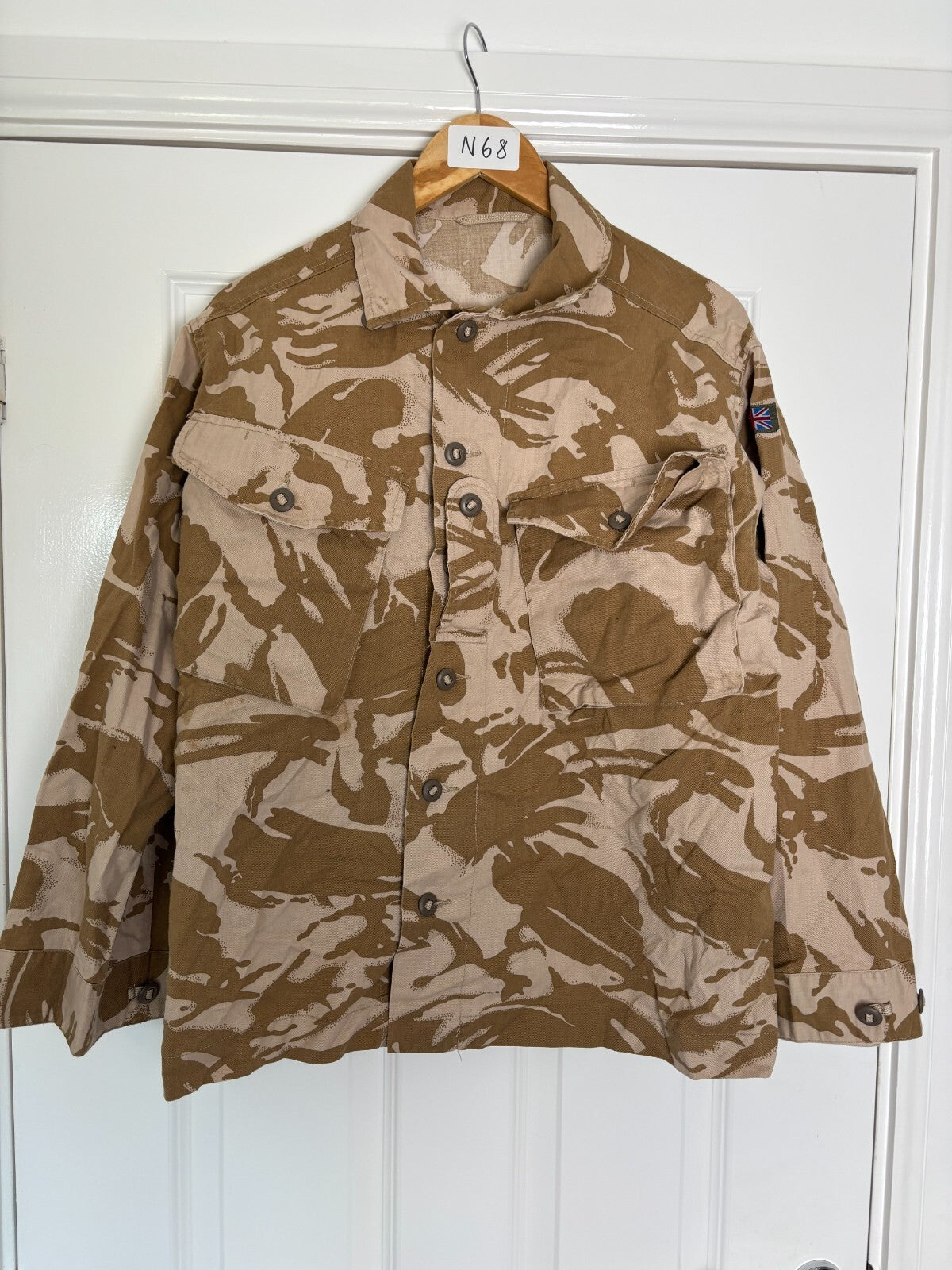 Genuine British Army DDPM Desert Tropical Combat Jacket-Size 170/96 ...