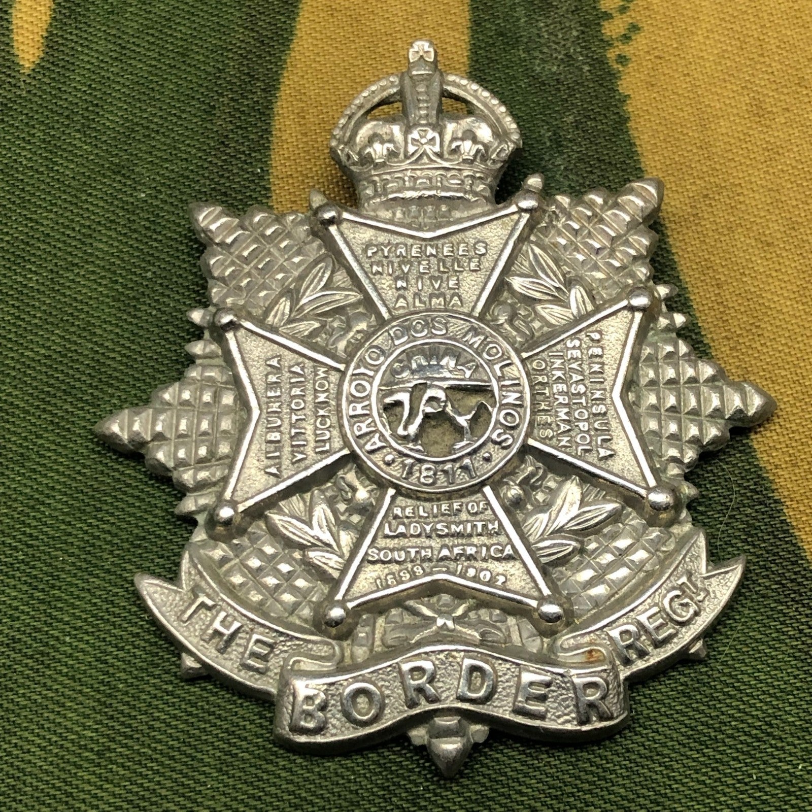 Original British Army Cap Badge - Border Regiment | For Sale | The ...