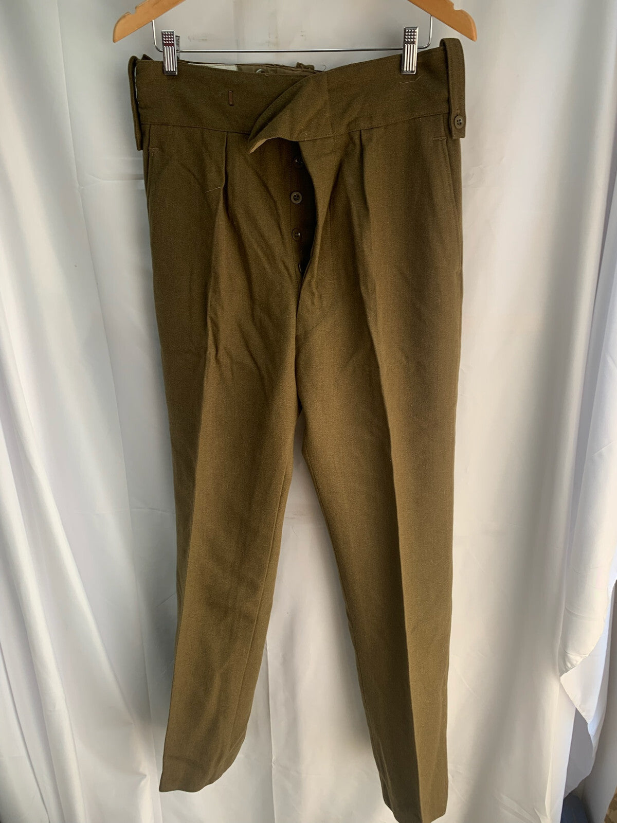 Original British Army No.2 Dress Uniform Trousers - Size 29 - 32" Waist ...