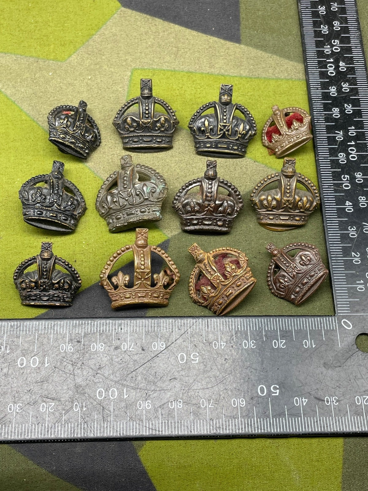Original Group of King's Crown Majors / Rank Crowns | For Sale | The ...