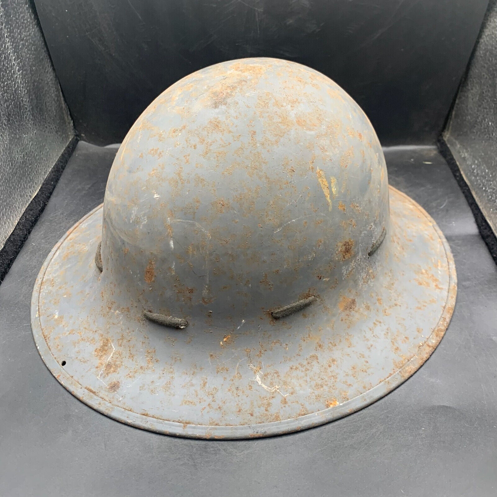 Original WW2 British Home Front Civillian Civil Defence Zuckerman Helm