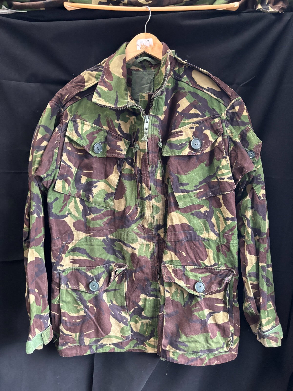 British Army DPM Camouflaged temperate Combat Jacket Smock - Size 180/ ...