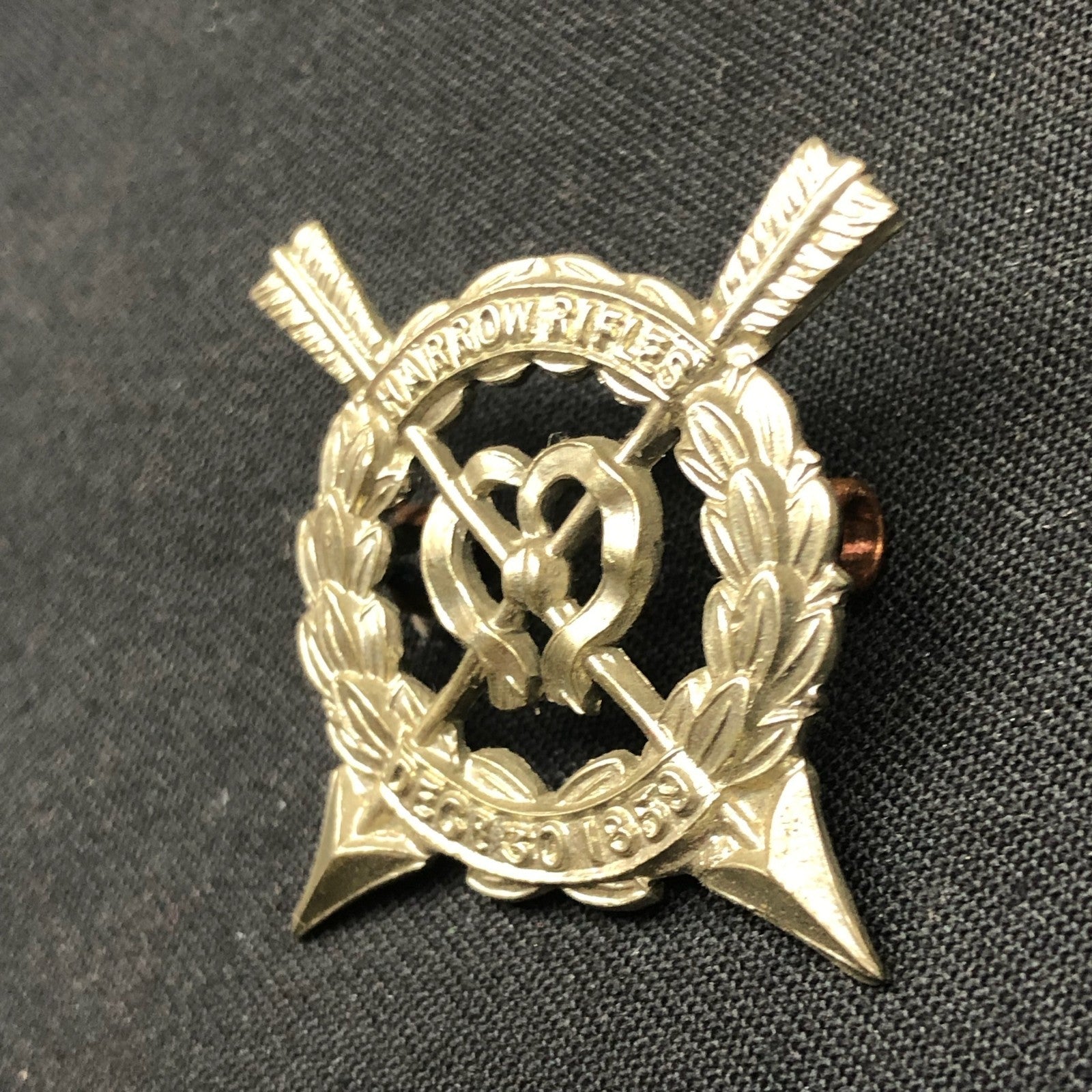 Original British Army Cap Badge - Harrow Rifles | For Sale | The ...