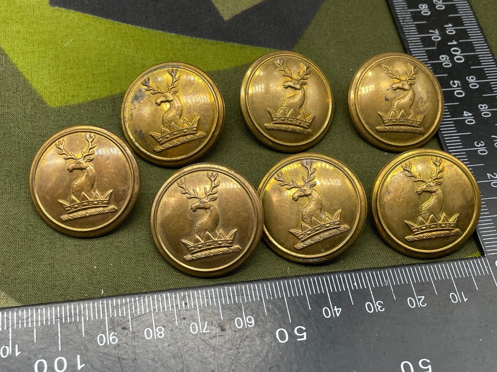 Original Set of British Tunic / Livery Buttons | For Sale | The ...