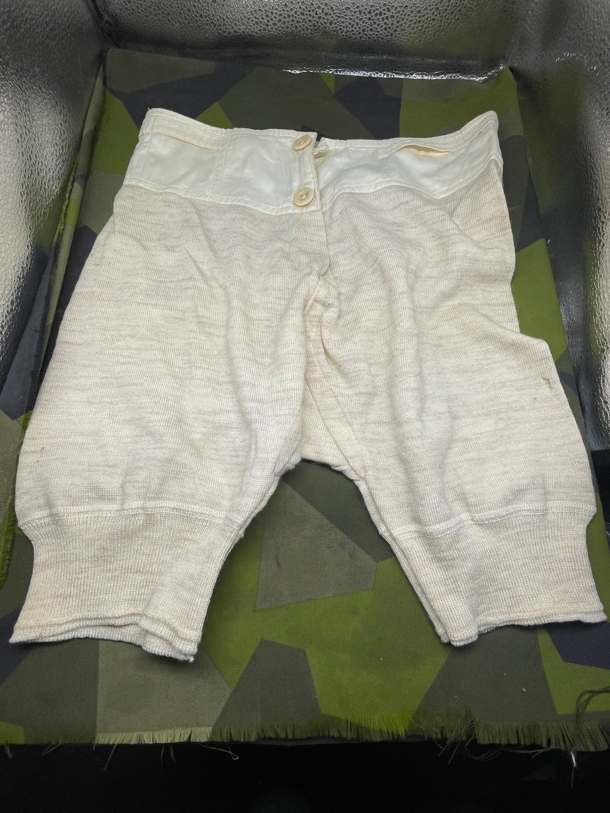 Original WW2 Pattern British Army Woollen Shorts / Boxer Shorts - New ...