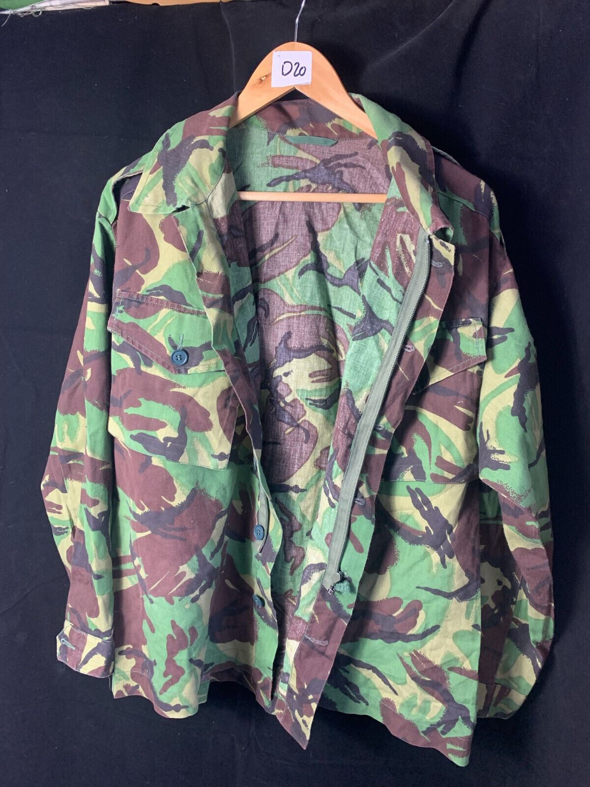 Genuine British Army DPM Camo Combat Military Uniform Jacket - 170/112 ...