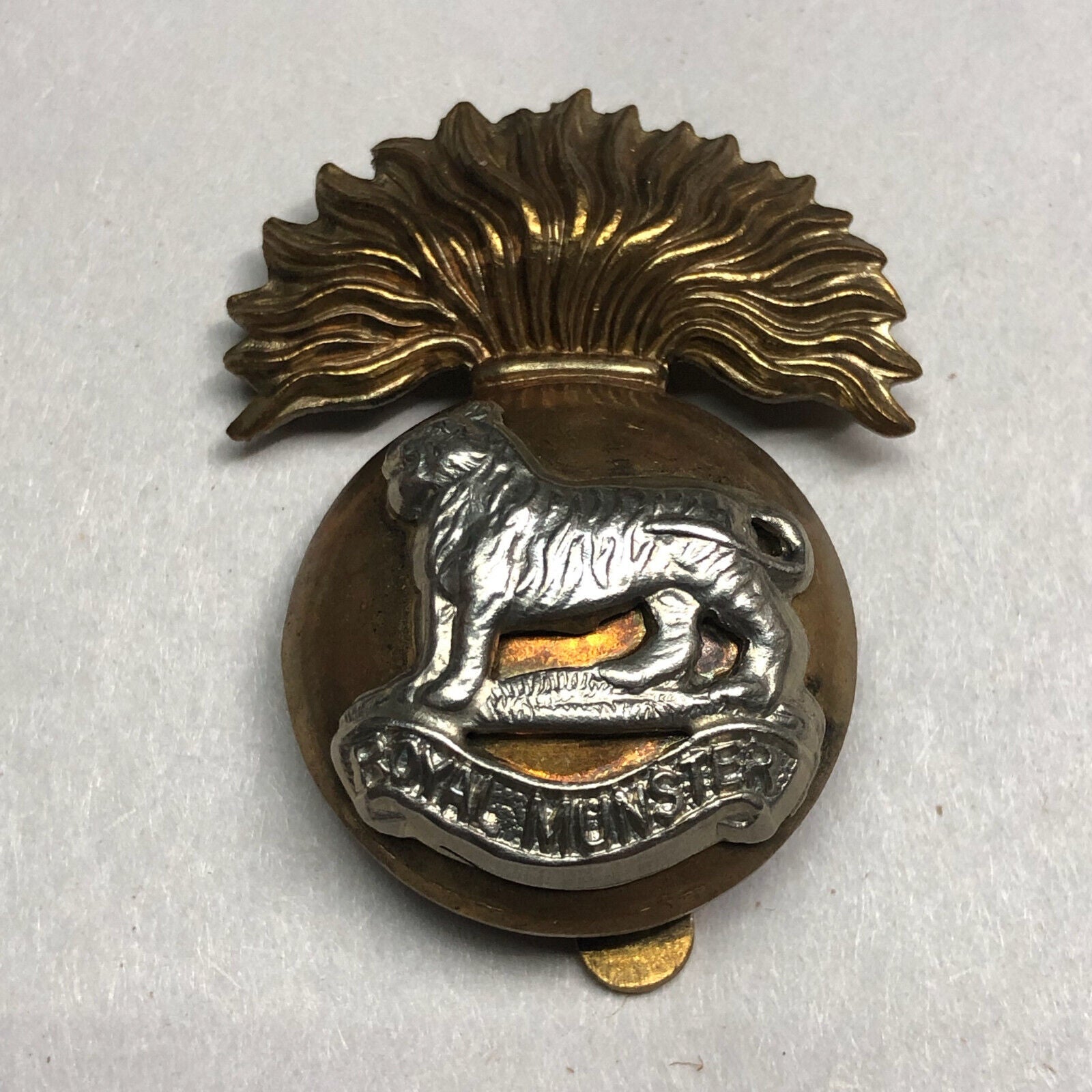 Original WW1 British Army Royal Munster Fusiliers Cap Badge | For Sale ...