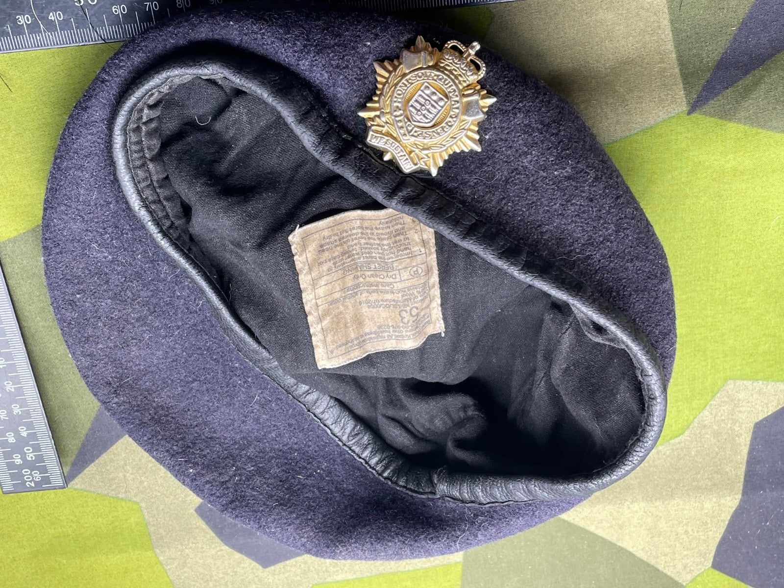 Original British Army Logistics Corps Beret with Badge - 53cm | For ...