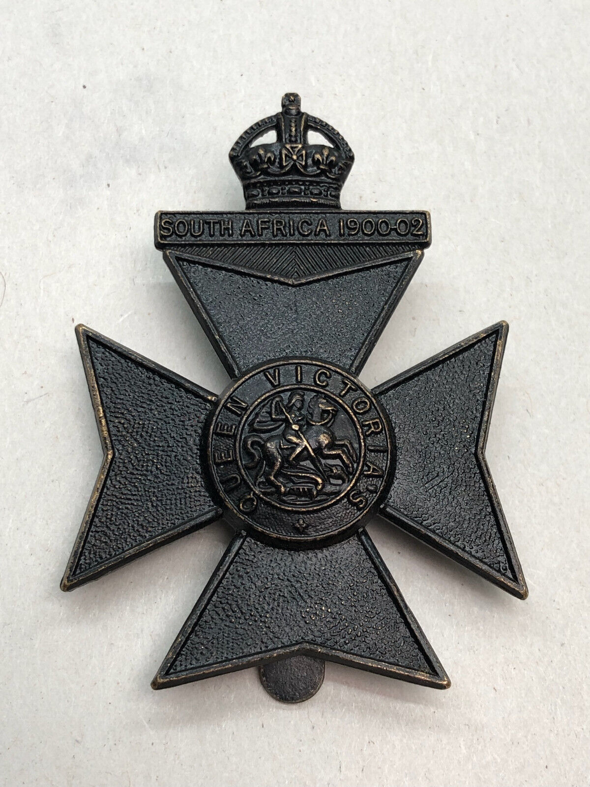 Original British Army Cap Badge - Queen Victoria's Rifles 9th Battalio ...