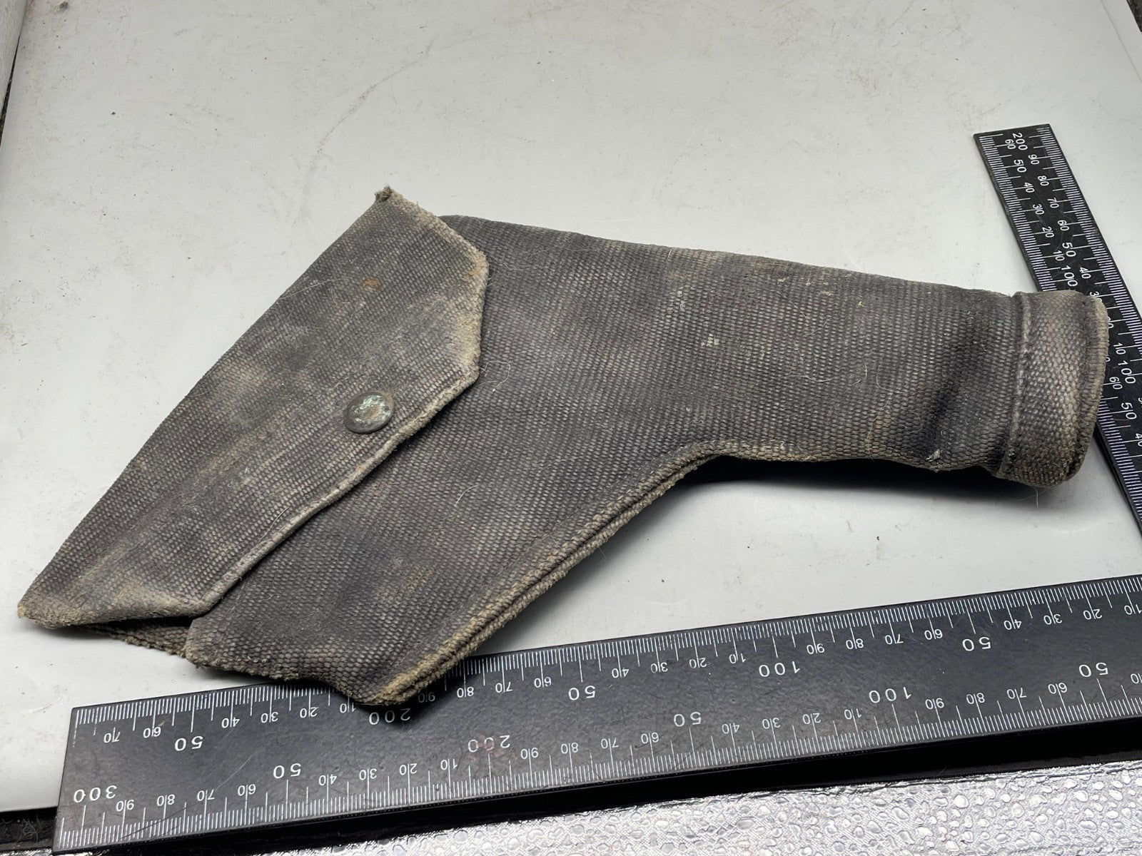 Original British RAF 37 Pattern Webbing Blue Canvas Holster | For Sale ...