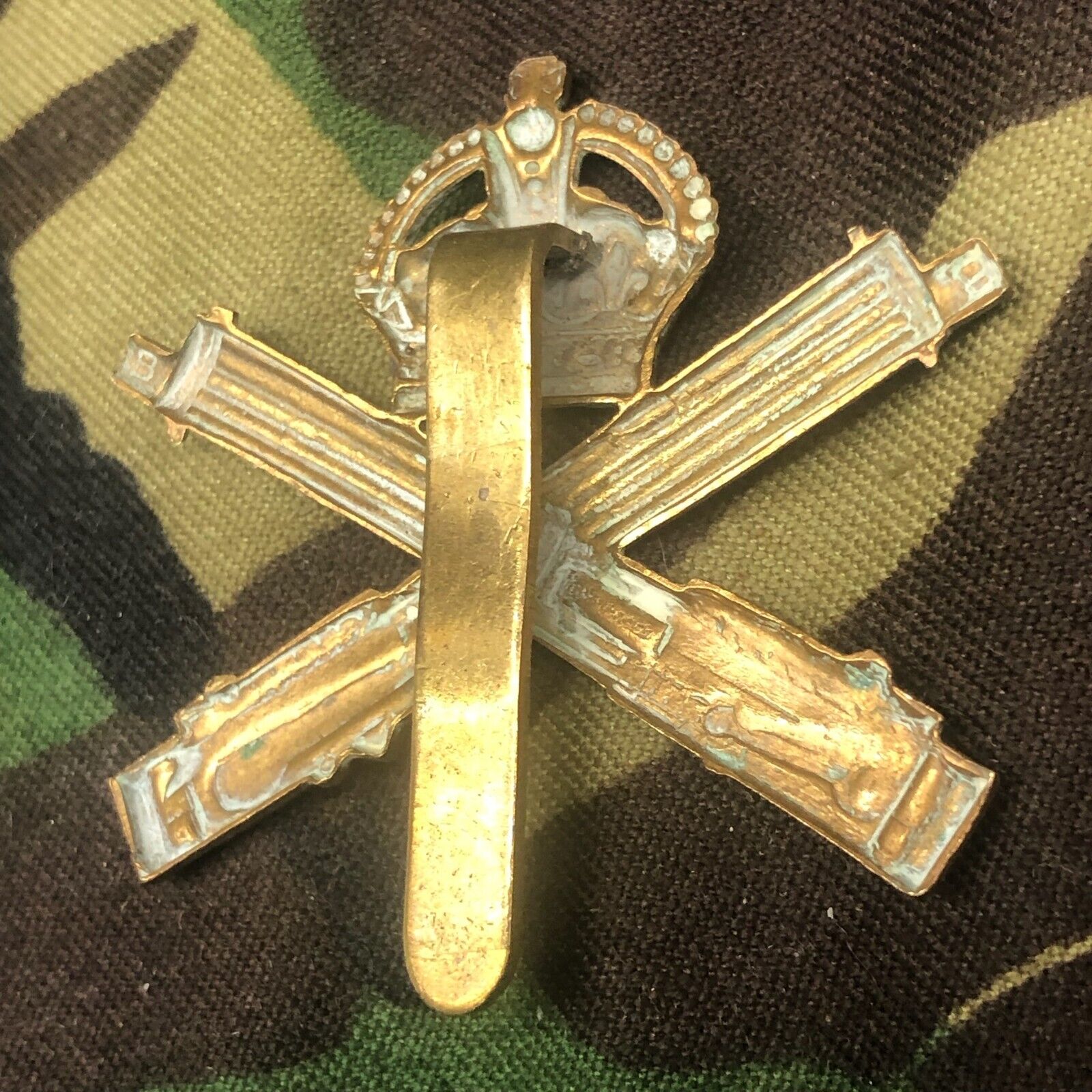 Original WW1 British Army Cap Badge - Machine Gun Corps | For Sale ...