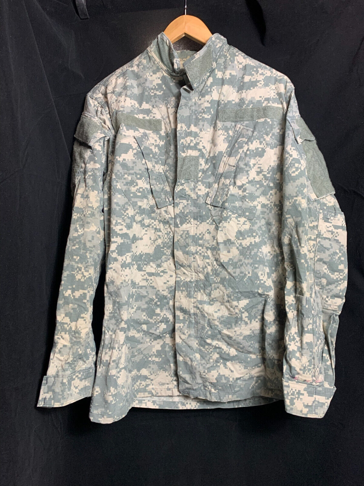 US Army Issue ACU Digicam Digital Camouflage Ripstop Shirt - Small - X ...