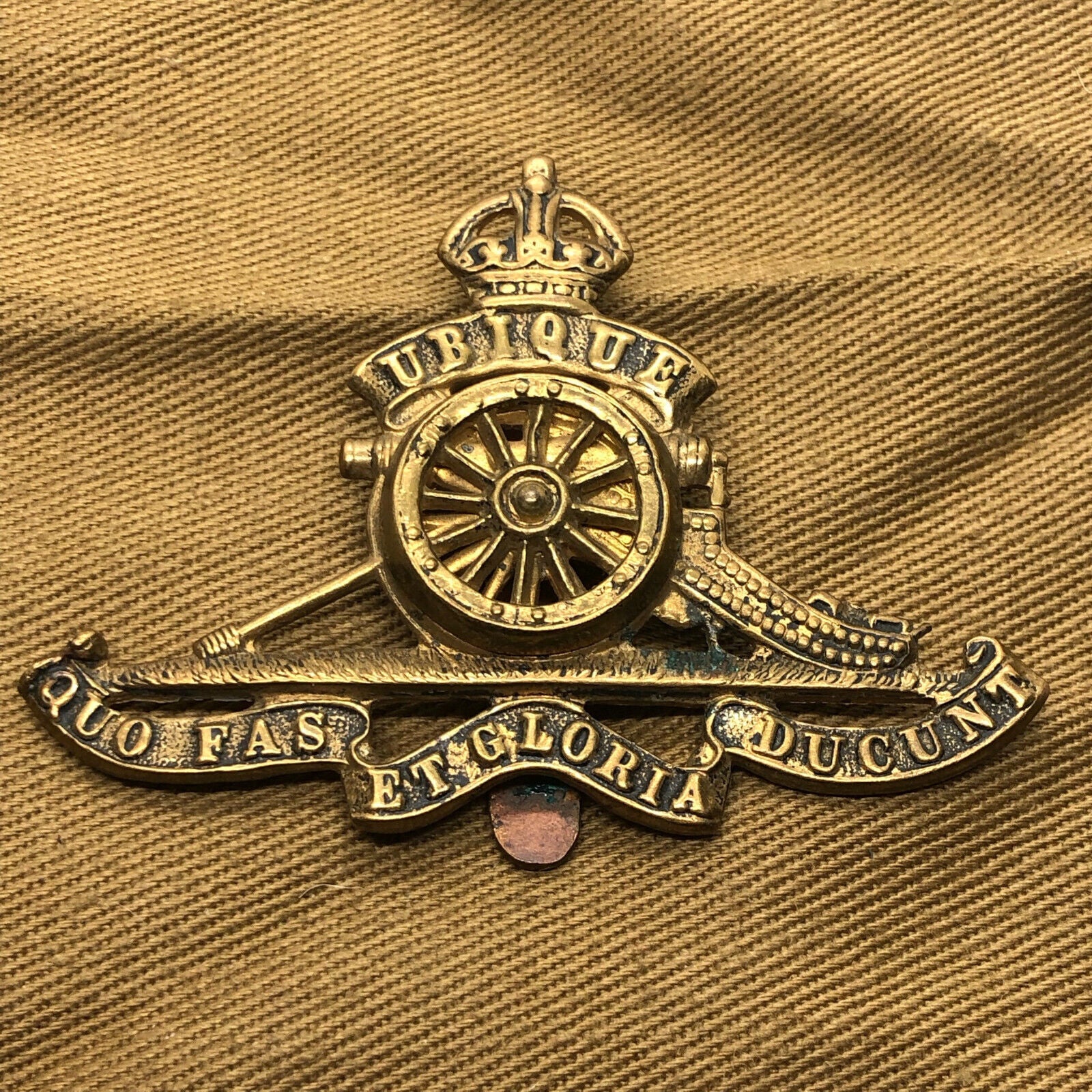 Original WW1 British Army Royal Artillery RA Cap Badge | For Sale | The ...
