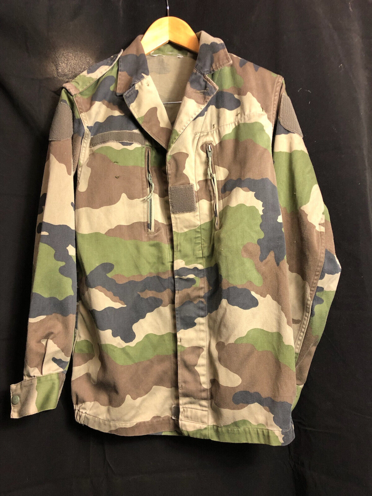 Vintage French Army F2 Camouflaged Jacket - 40" Chest | For Sale | The ...