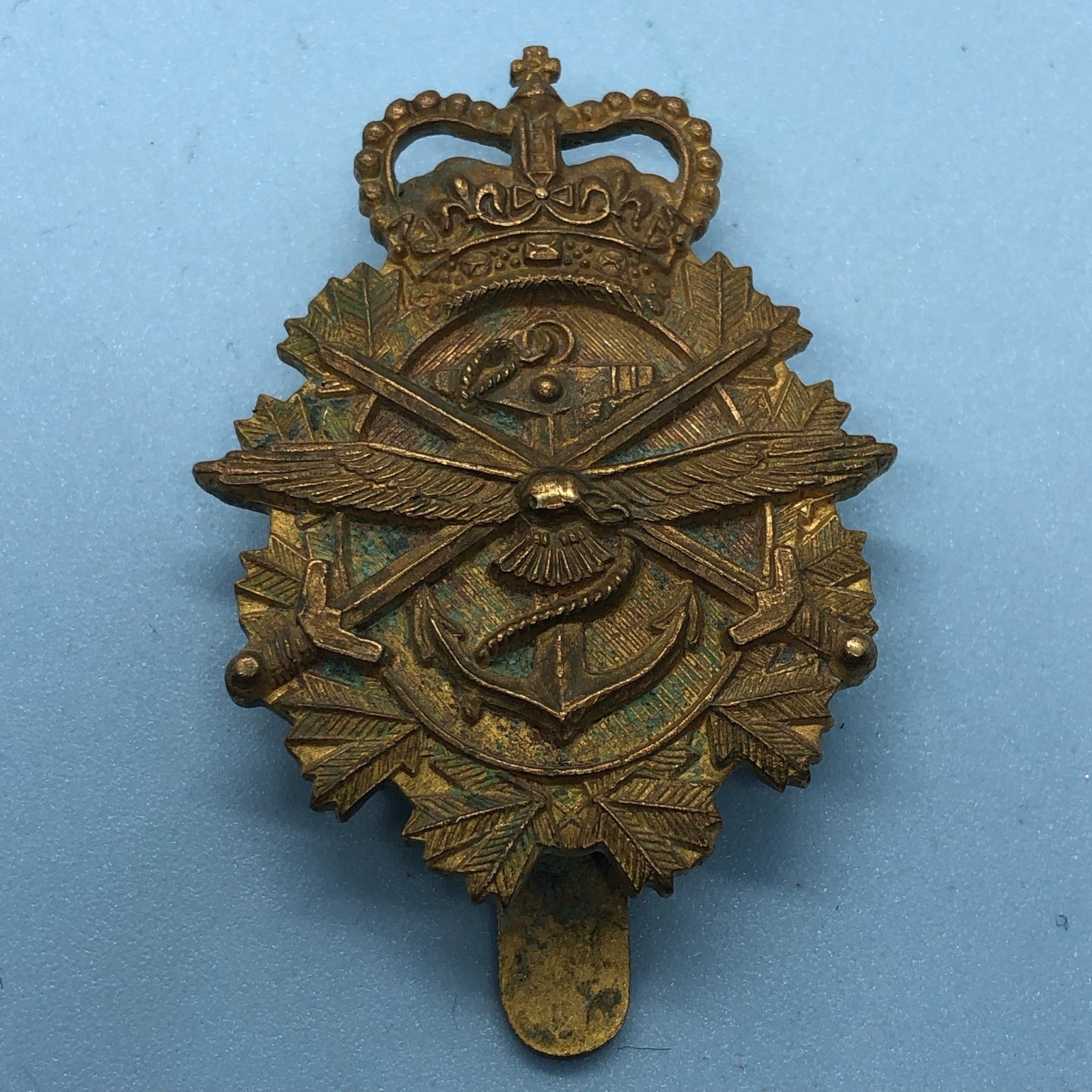 Original Canadian Army Cap Badge - Canadian Forces Tri-Service | For ...