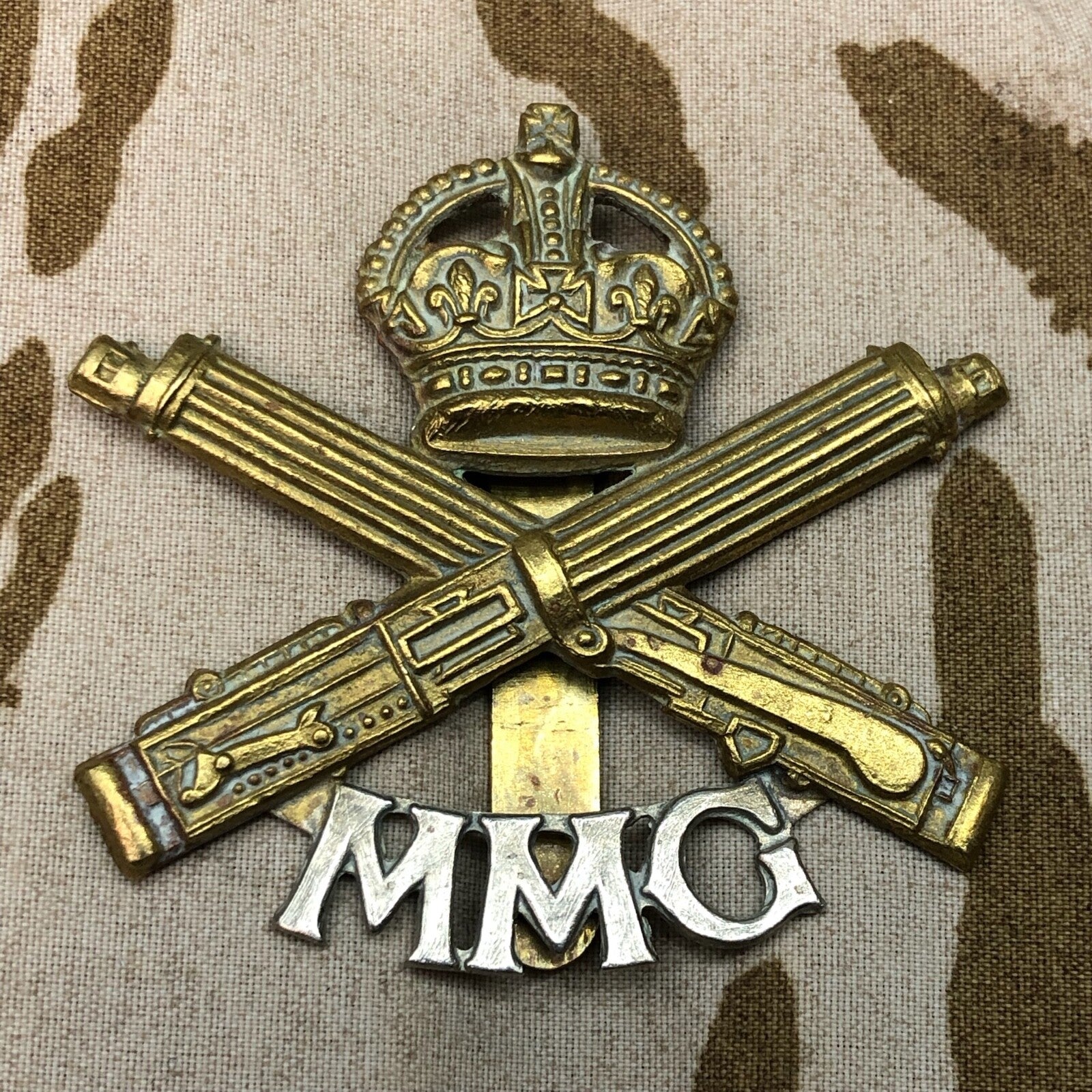 Original WW1 British Army Motorised Machine Gun Corps Cap Badge | For ...
