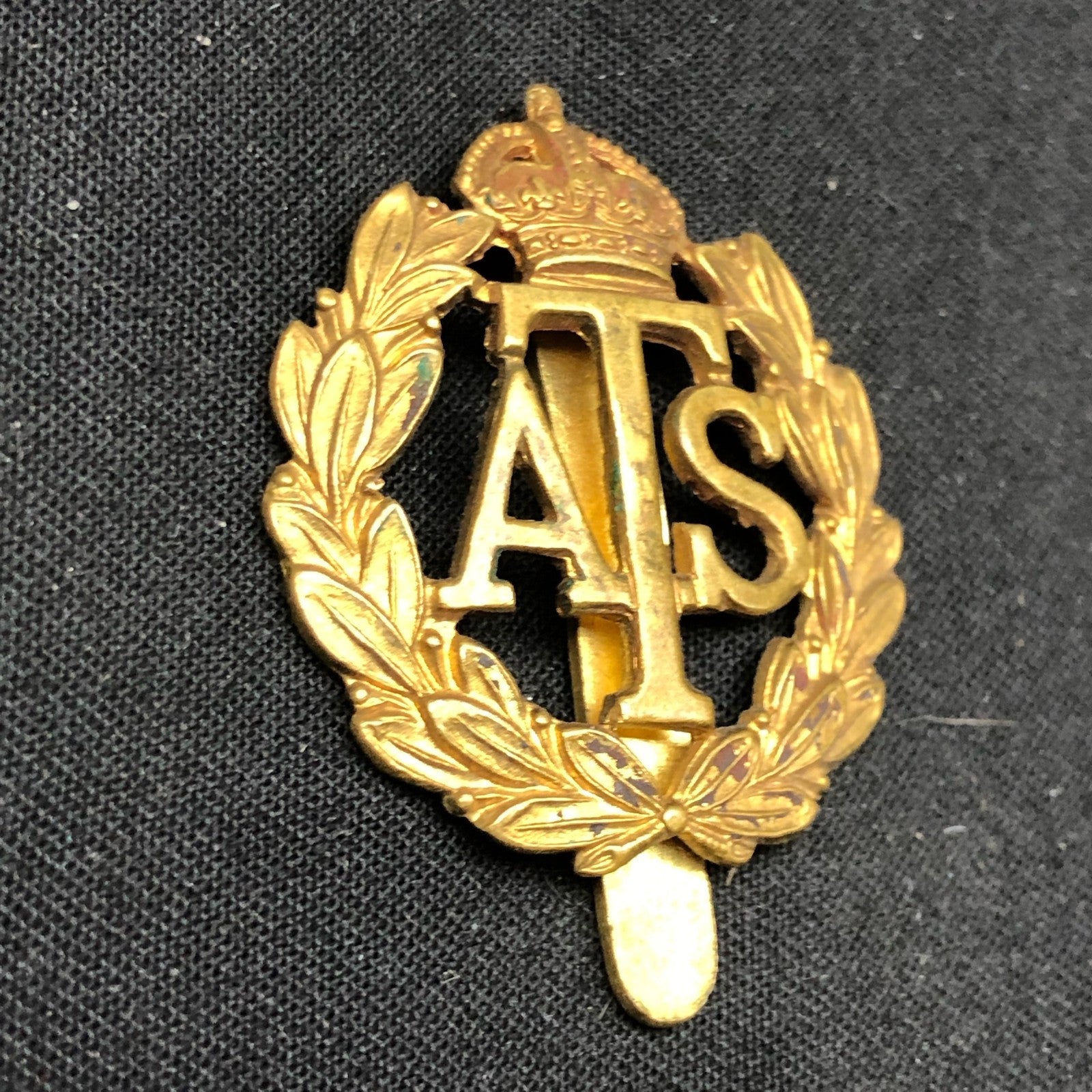 Original WW2 British Army Cap Badge - ATS (Auxiliary Territorial ...