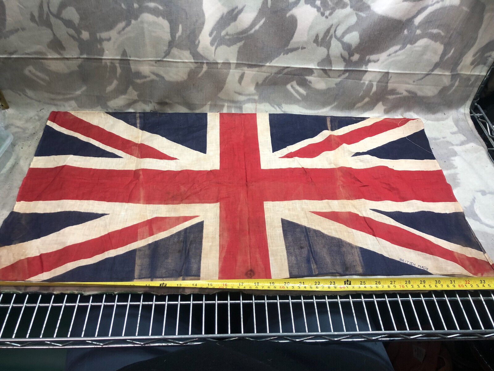 Original WW2 British Army Union Jack Flag | For Sale | The Militaria Shop