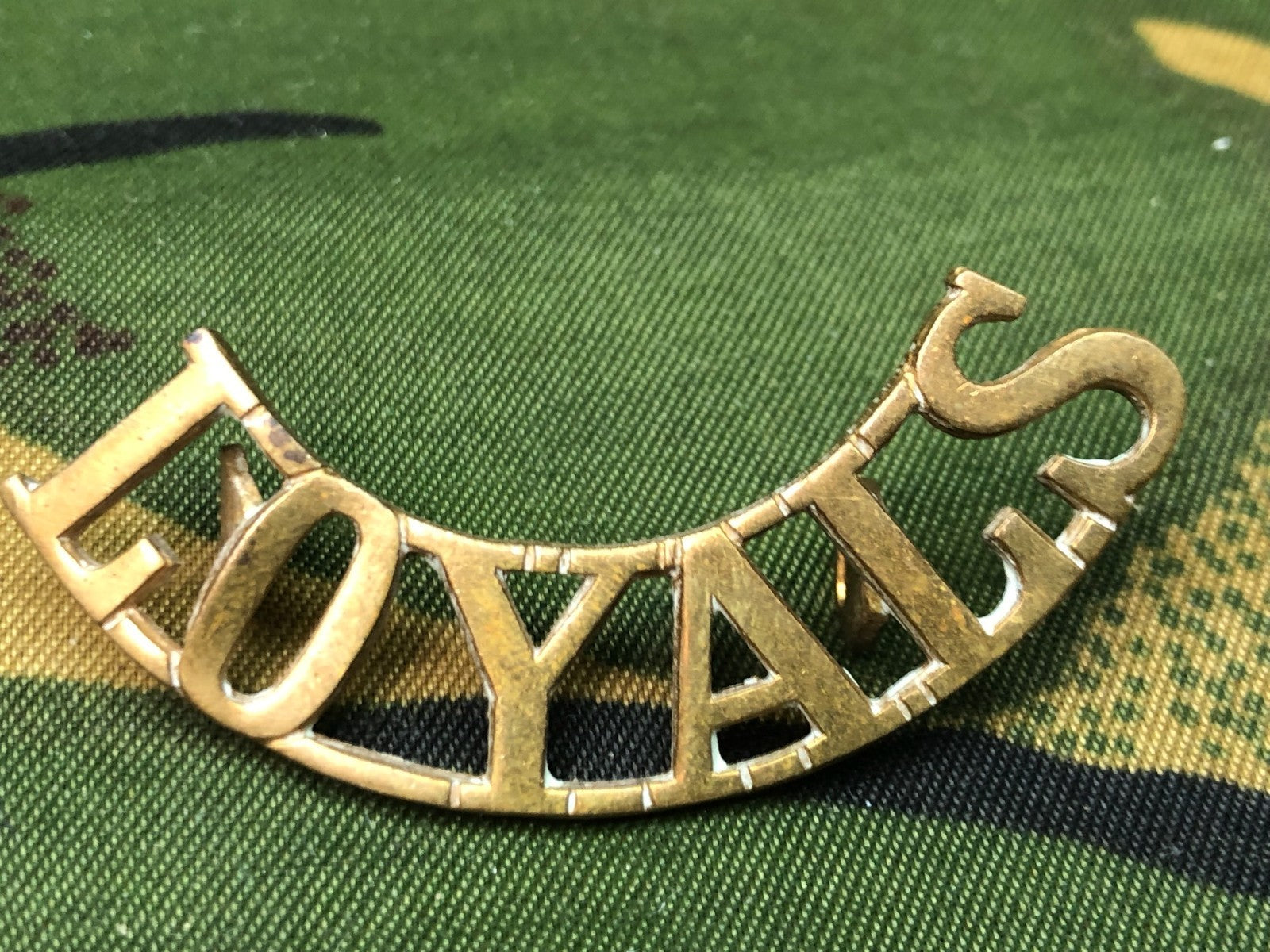 Original British Army Shoulder Title - Loyal Regiment (North Lancashire ...