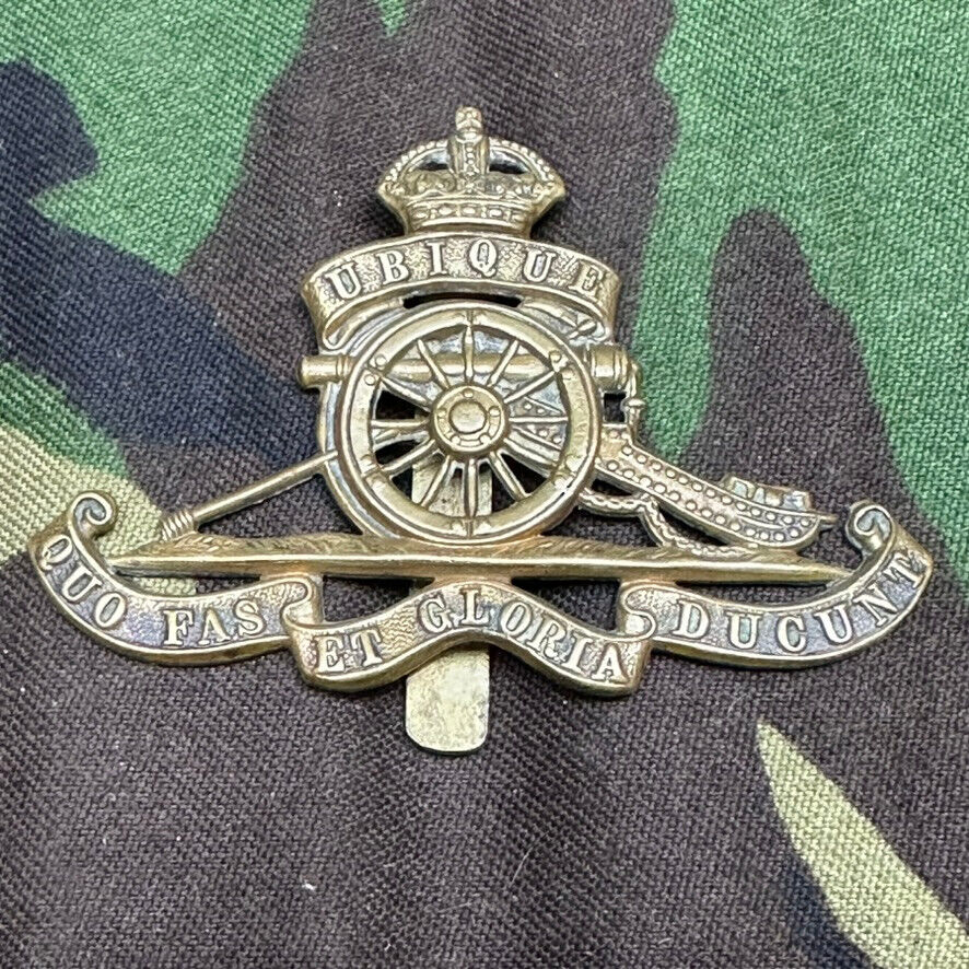 Original WW1 British Army Royal Artillery RA Cap Badge | For Sale | The ...